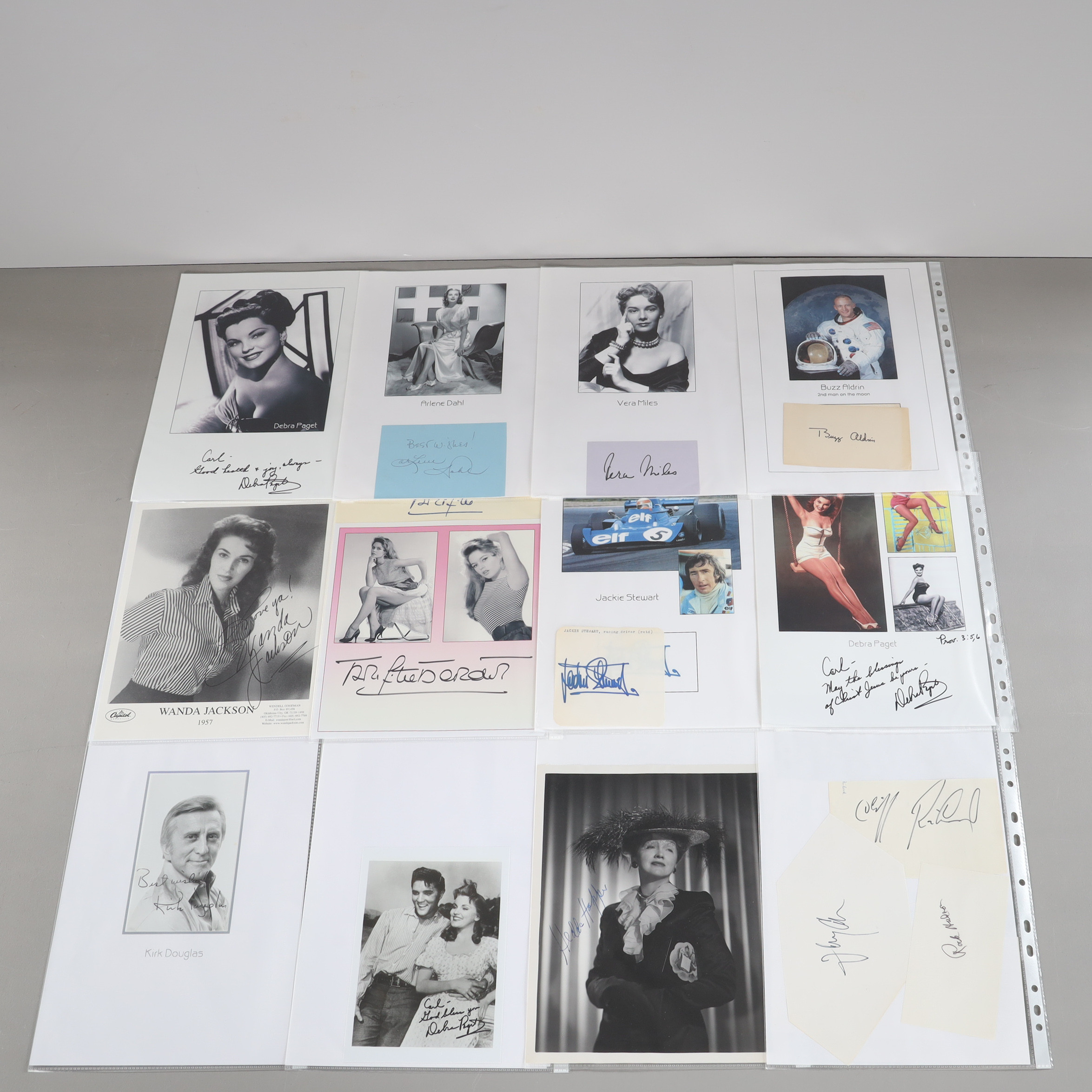 Images for 2489822. LARGE COLLECTION OF AUTOGRAPHS, about 130 pieces ...
