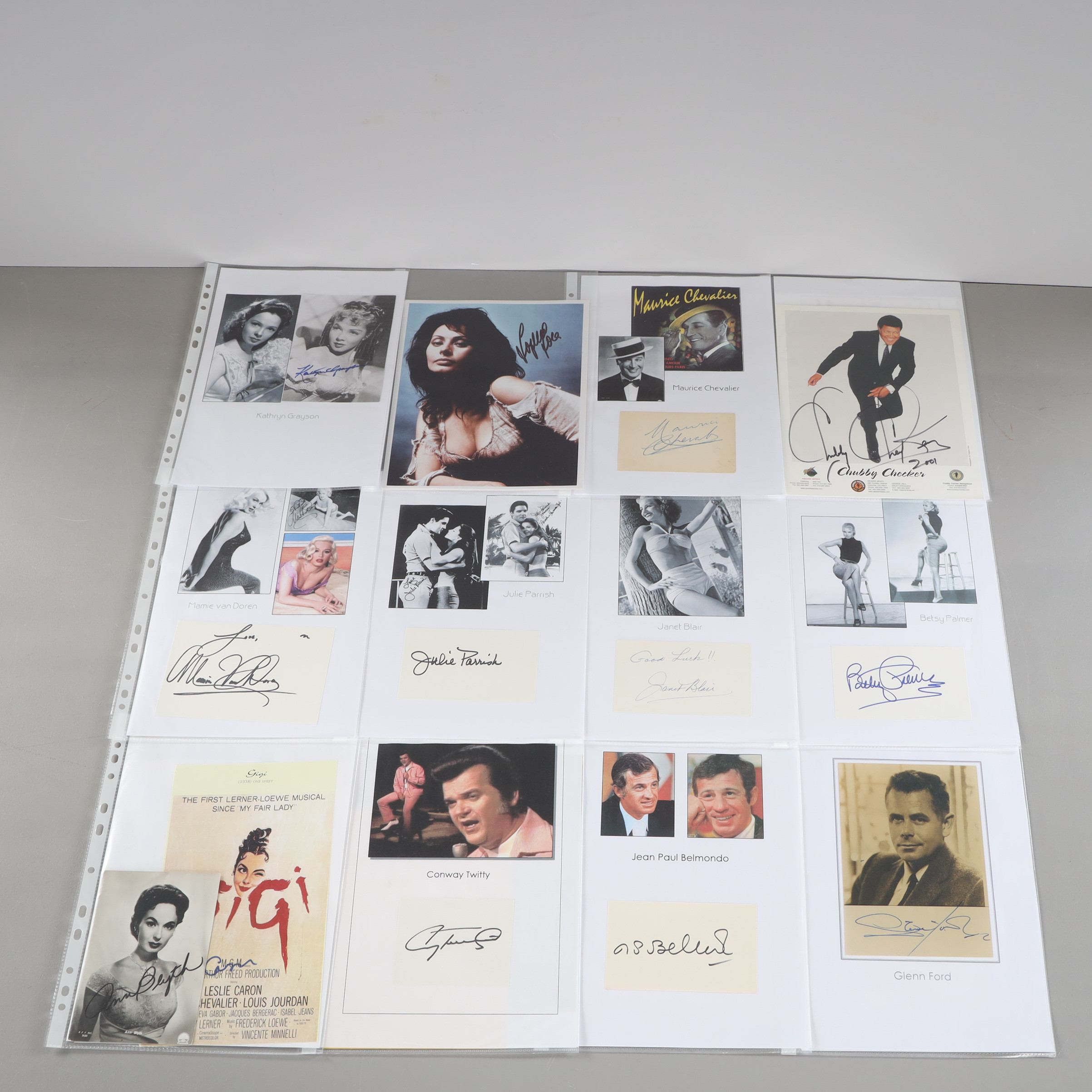 Images for 2489822. LARGE COLLECTION OF AUTOGRAPHS, about 130 pieces ...