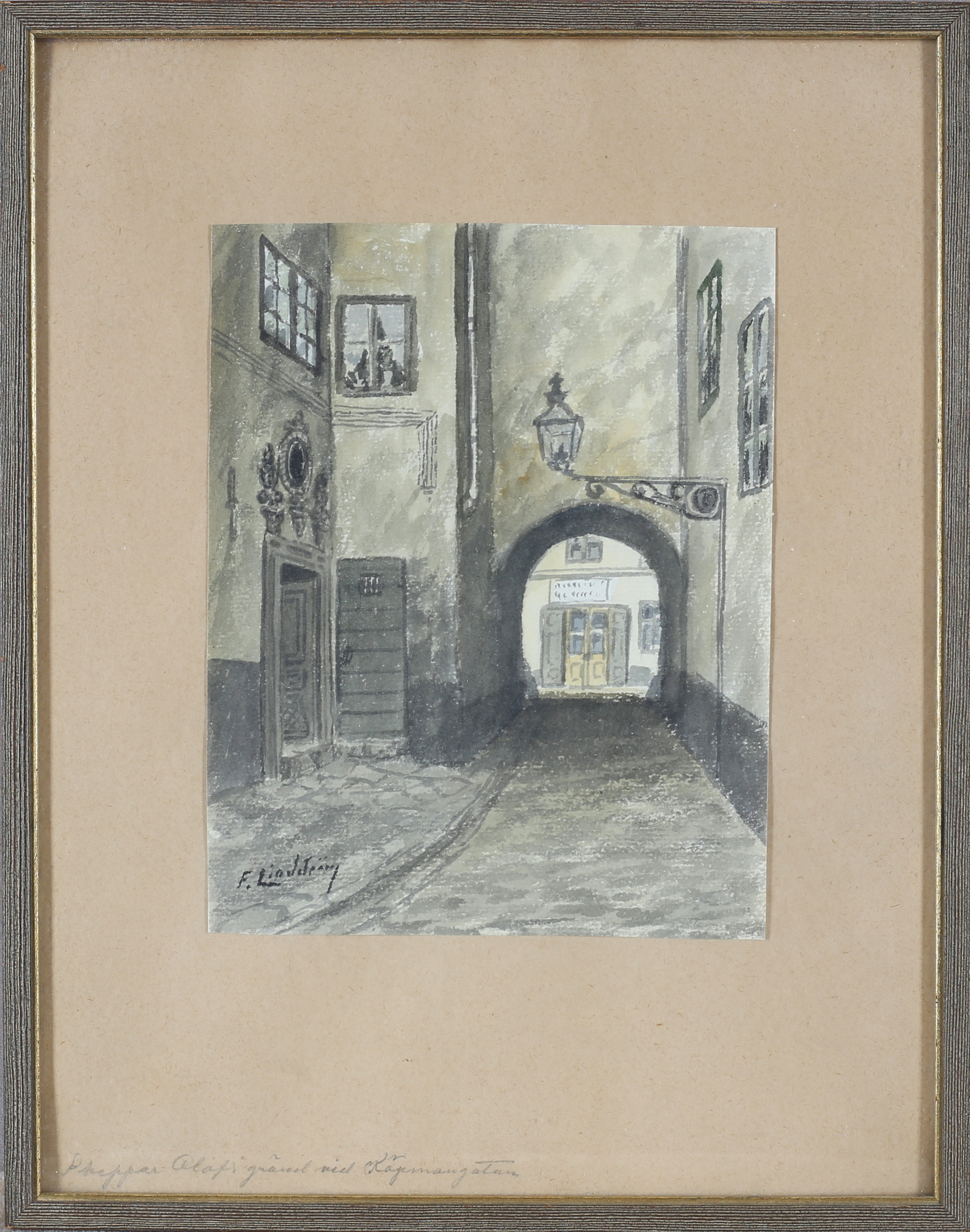 Images for 2491377. Graphic sheet and two watercolours, Lennart ...