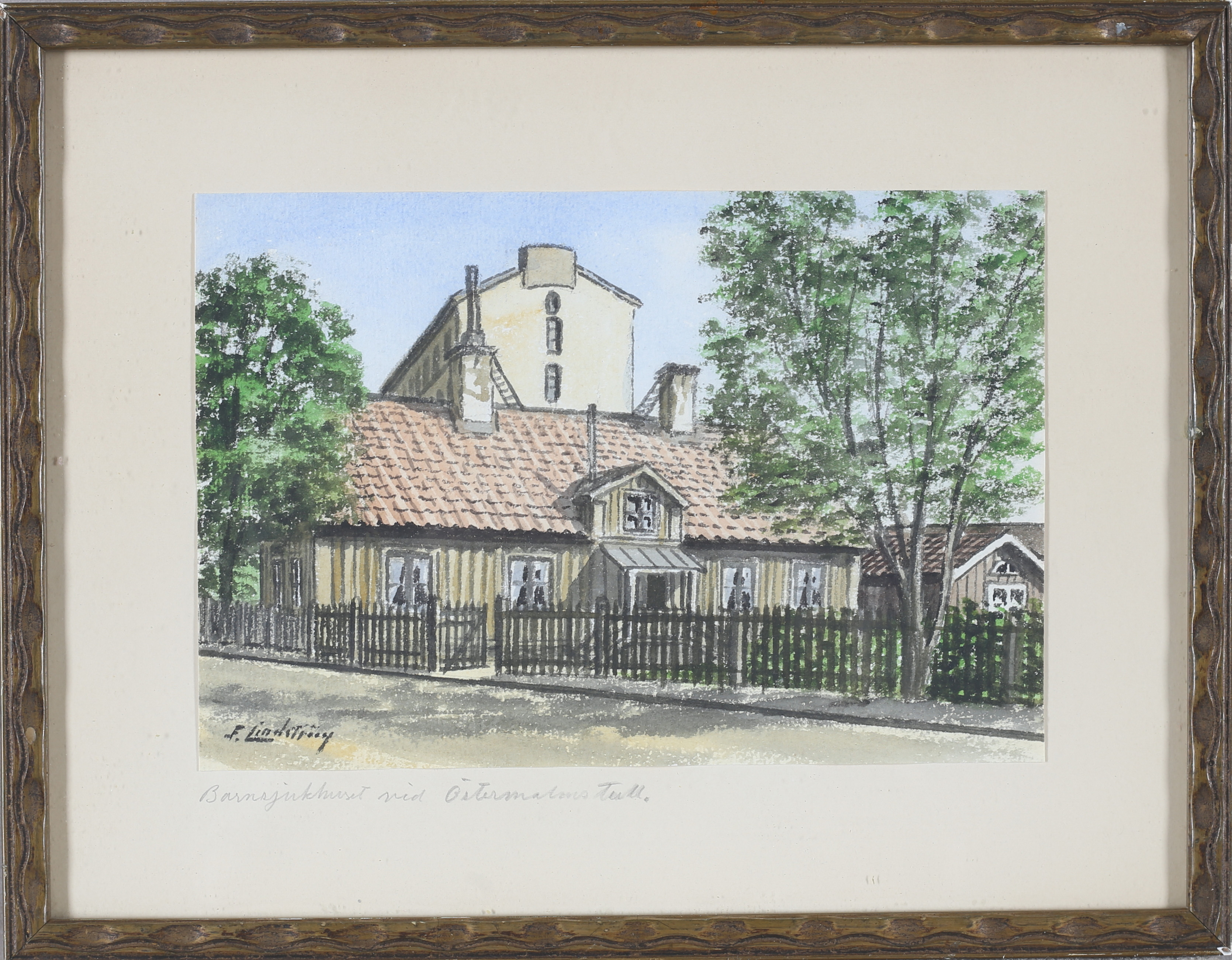 Images for 2491377. Graphic sheet and two watercolours, Lennart ...