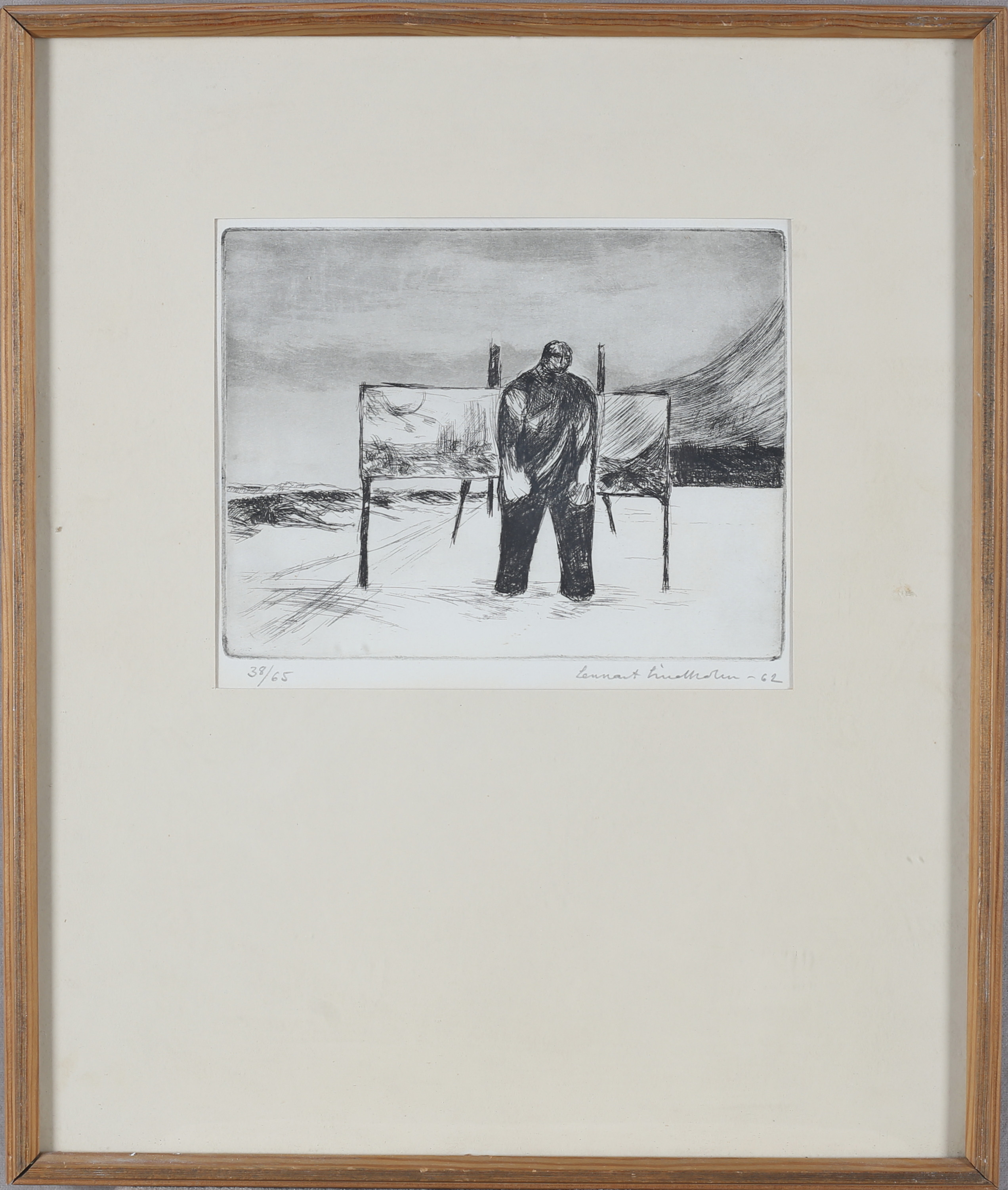 Images for 2491377. Graphic sheet and two watercolours, Lennart ...