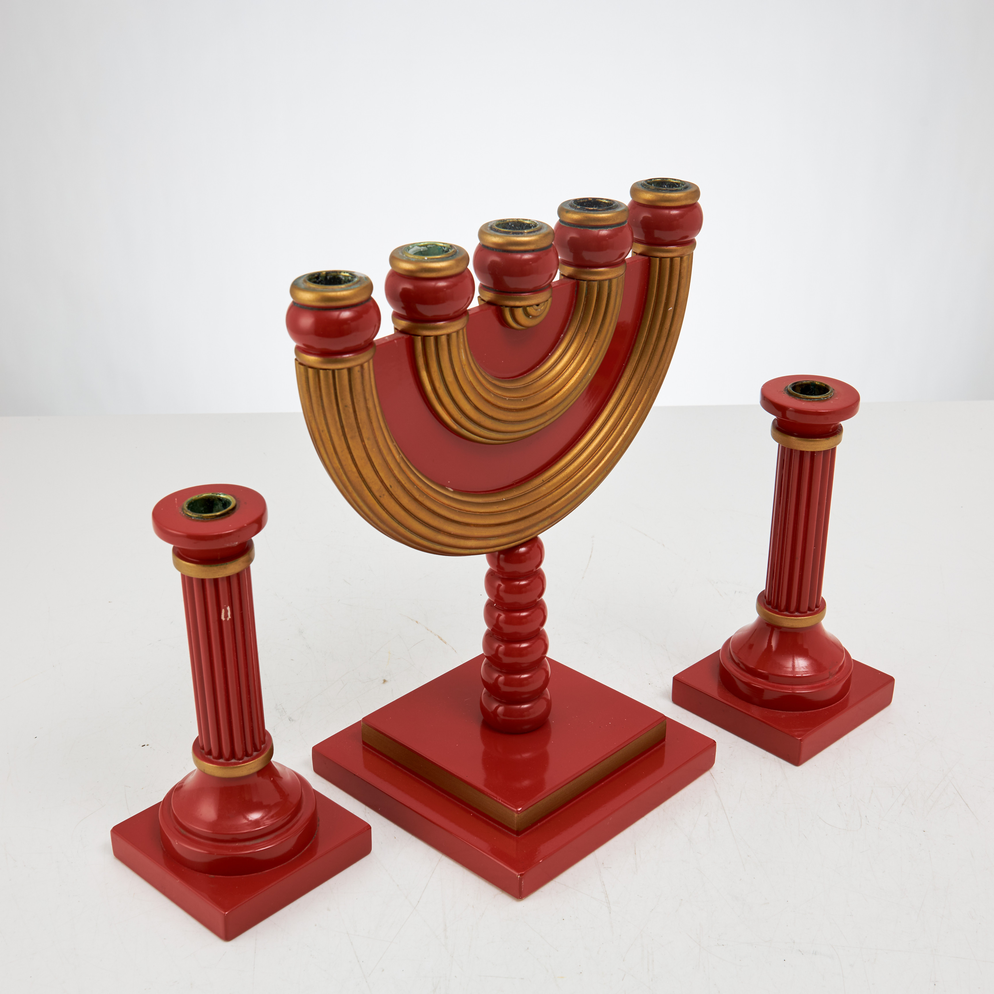 Images for 2493465. CANDLESTICKS, CANDLES, 3 parts, Sandbergs Nora Stad ...