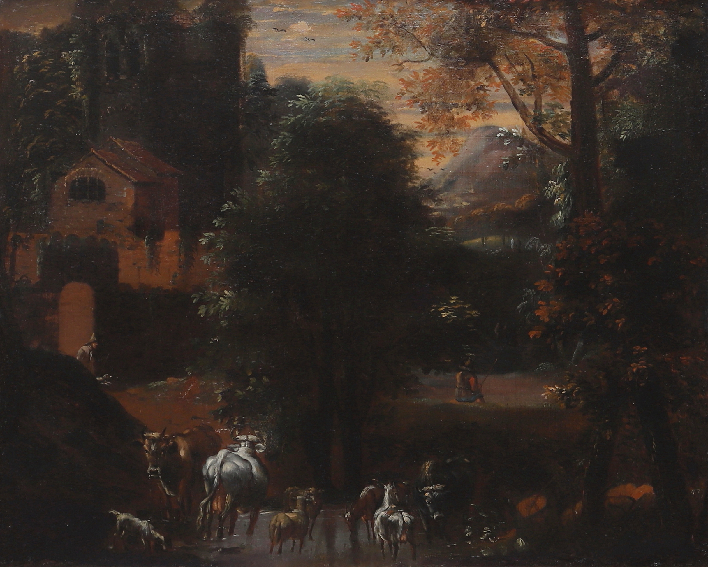 Images for 2493714. SALVATOR ROSA (1615-1673). Follower of. Animals at ...