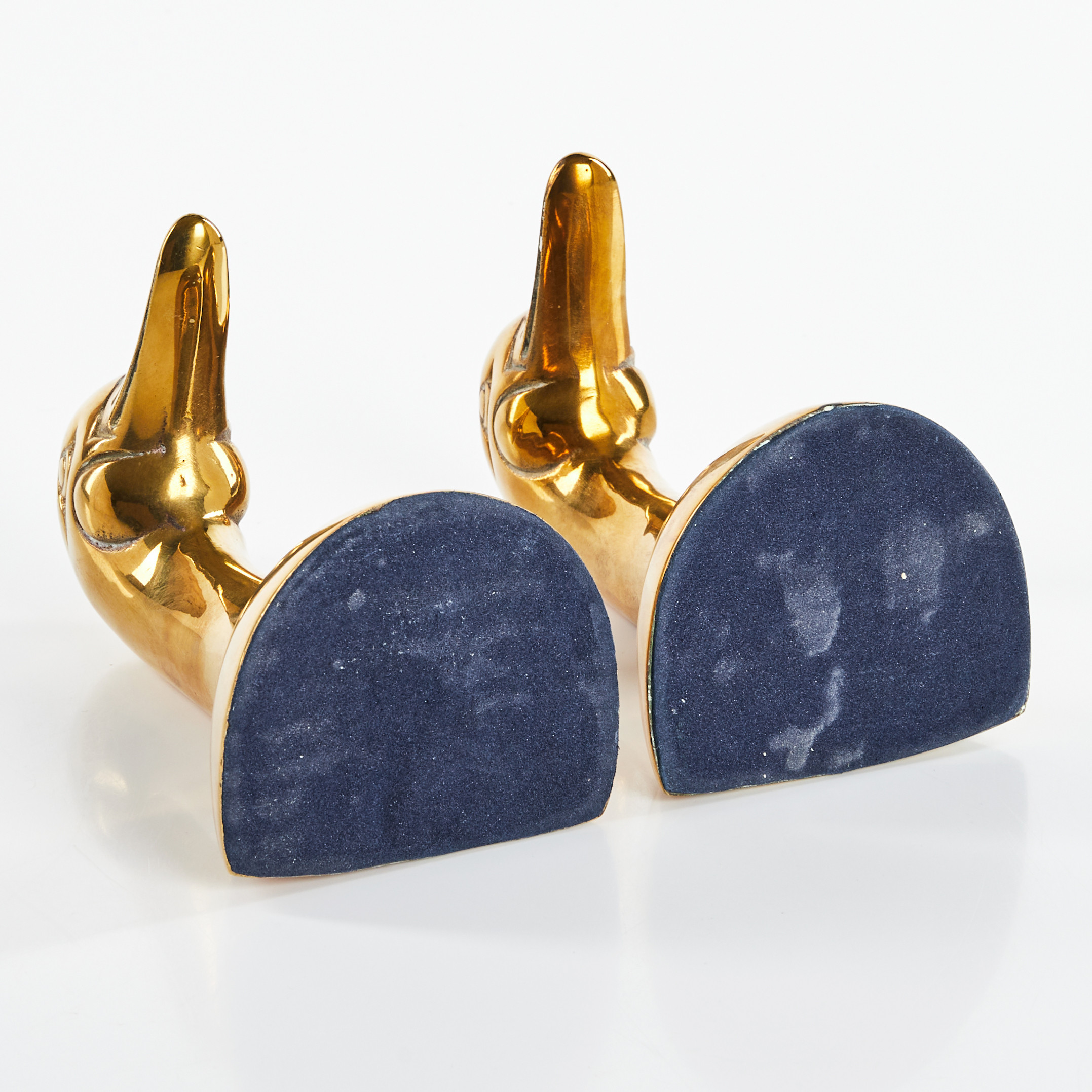 Images for 2493776. BOOKENDS, a pair, in the form of ducks, second half ...