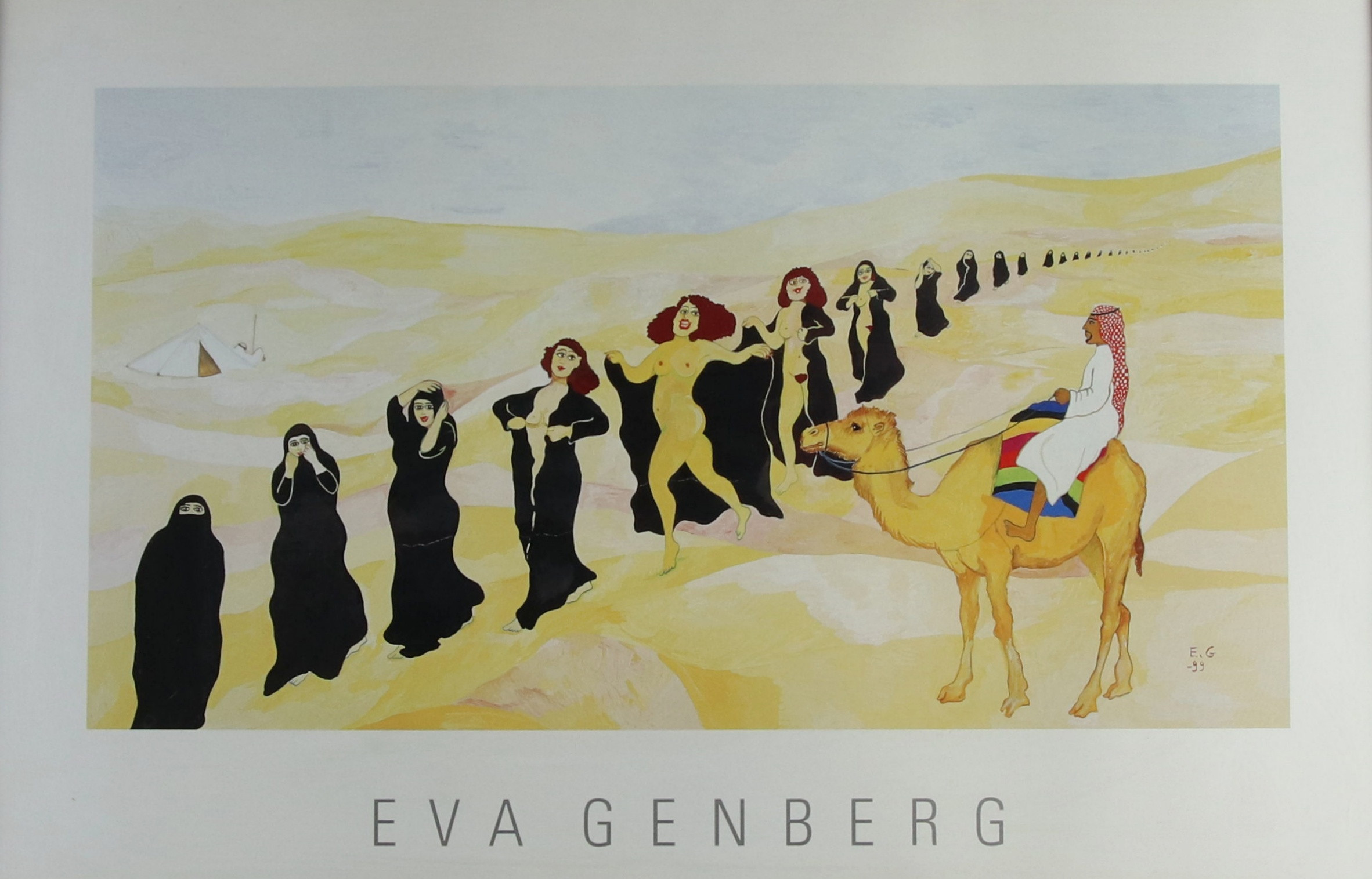 Images for 2495514. EVA GENBERG. Print, 2 pcs. "Eva Genberg", signed in ...