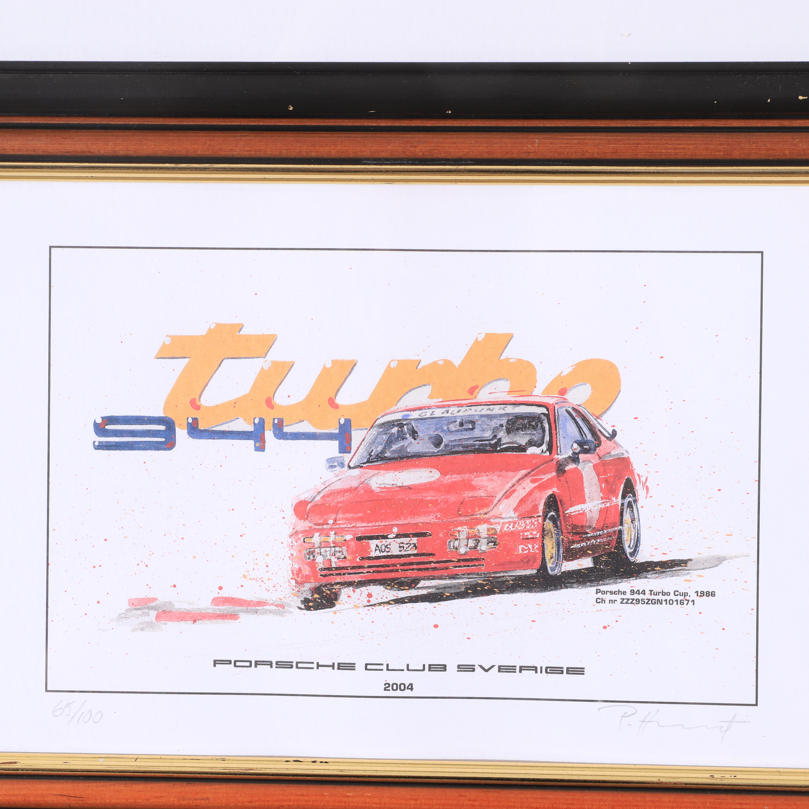 Bilder för 2497843. PETER HAVENTON. Tavlor, 3 stycken, Porsche ...