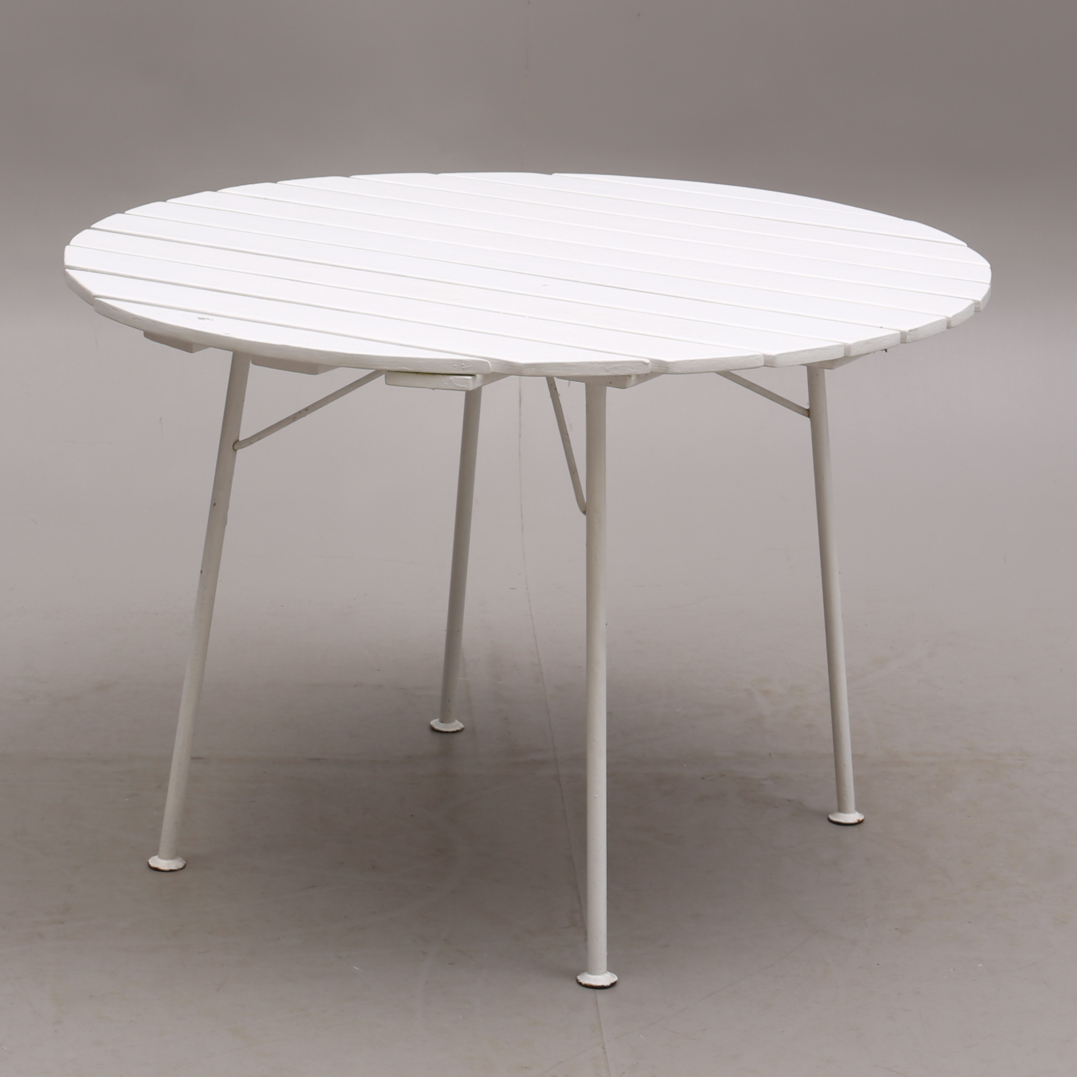 Images for 2503229. GARDEN TABLE, round, metal/wood. - Auctionet