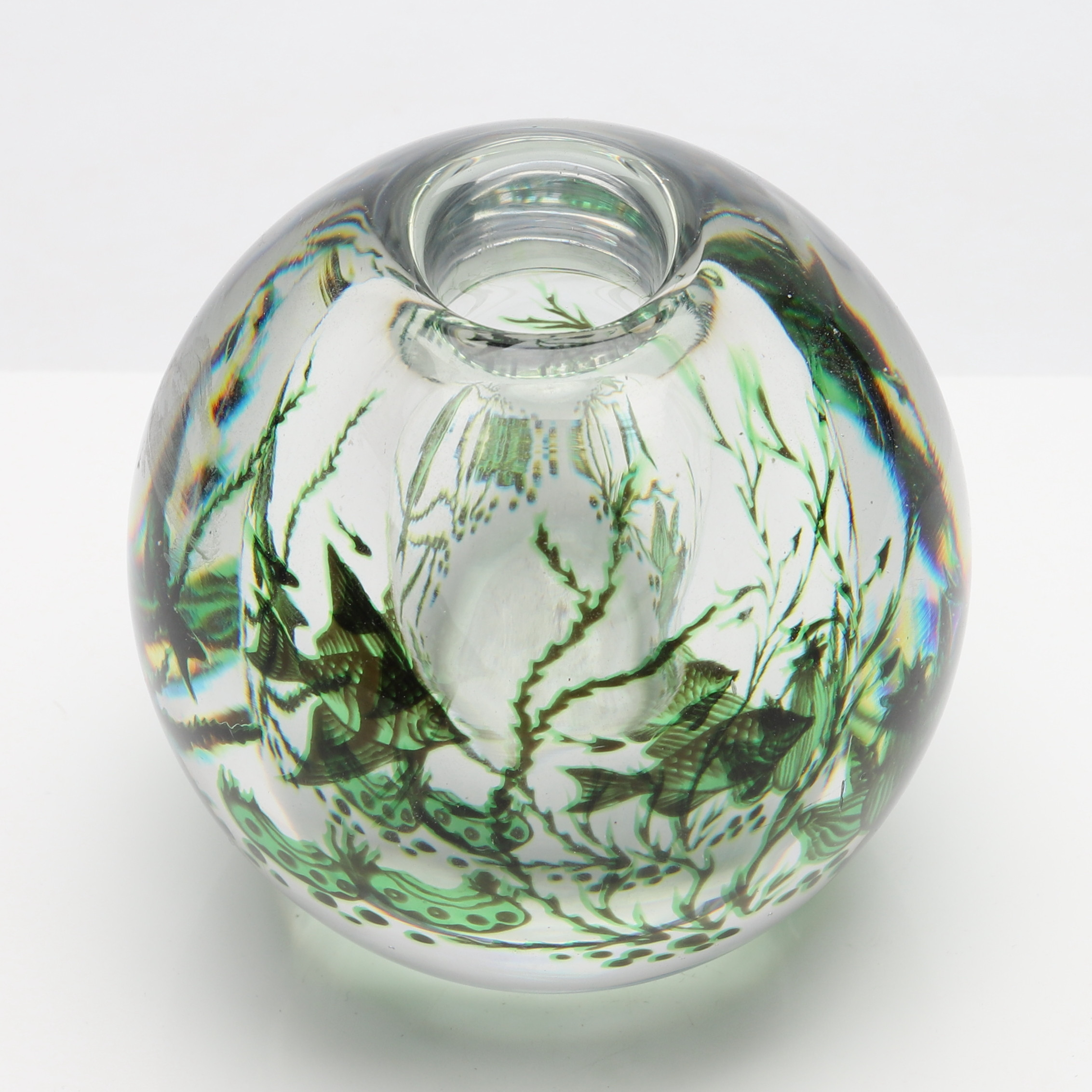 Imágenes para 2503520. EDWARD HALD. Jarrón, vidrio artístico, Fiskgraal ...