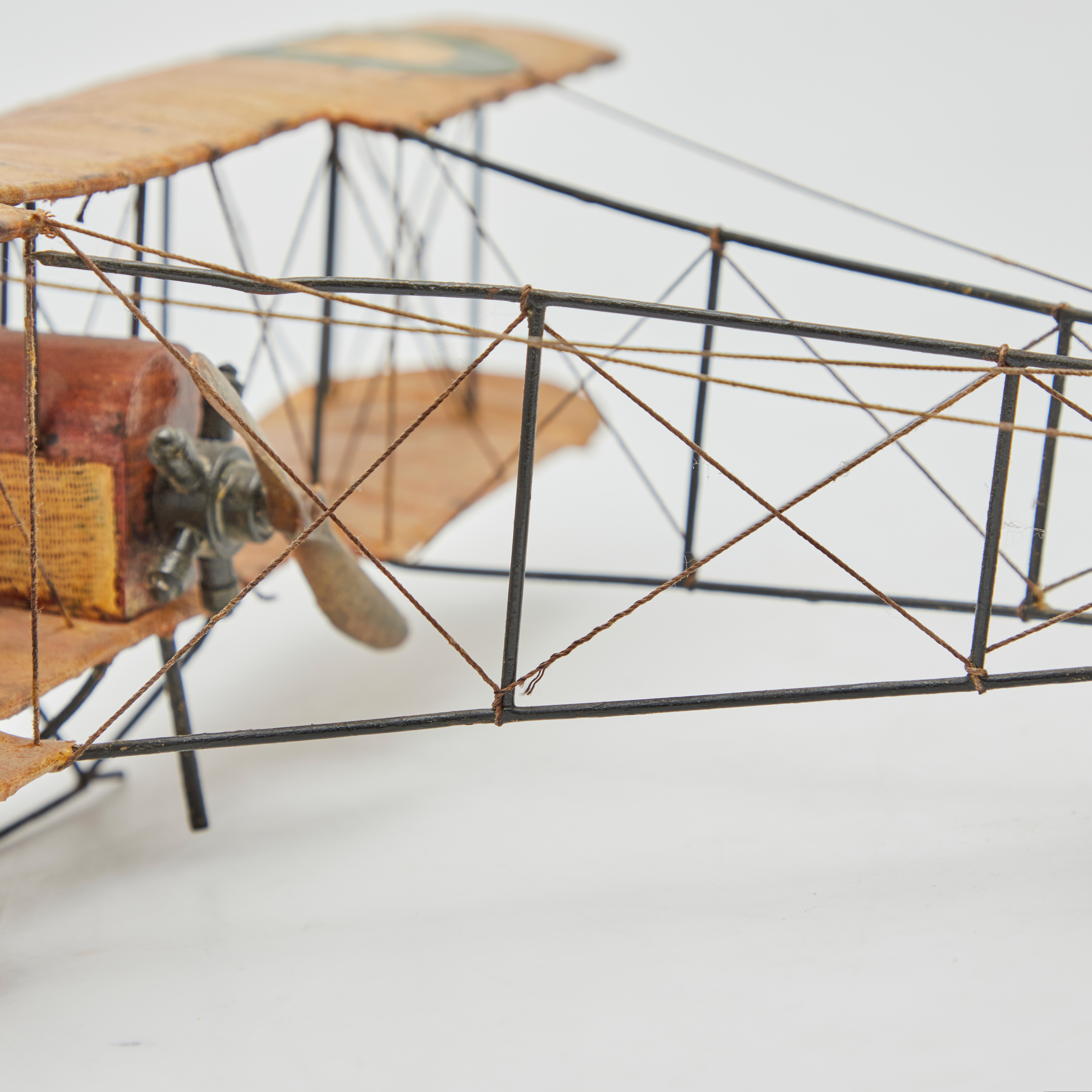 Images for 2504025. Model airplane / biplane, wood, metal, plastic ...