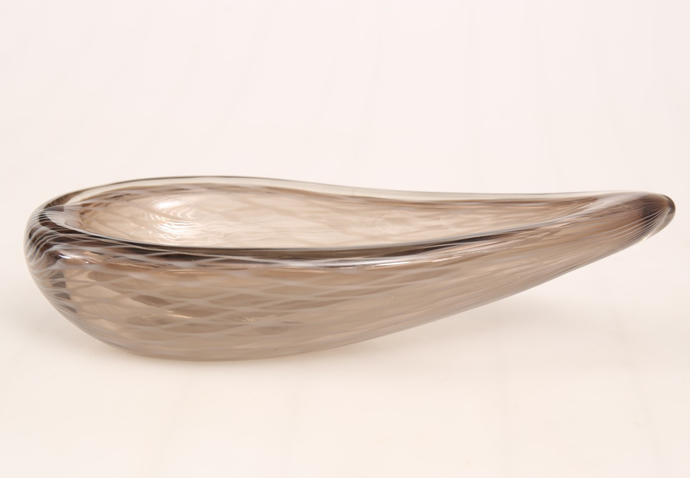 Images for 2509786. NANNY STILL. Bowl, glass, "Slipper" signed ...
