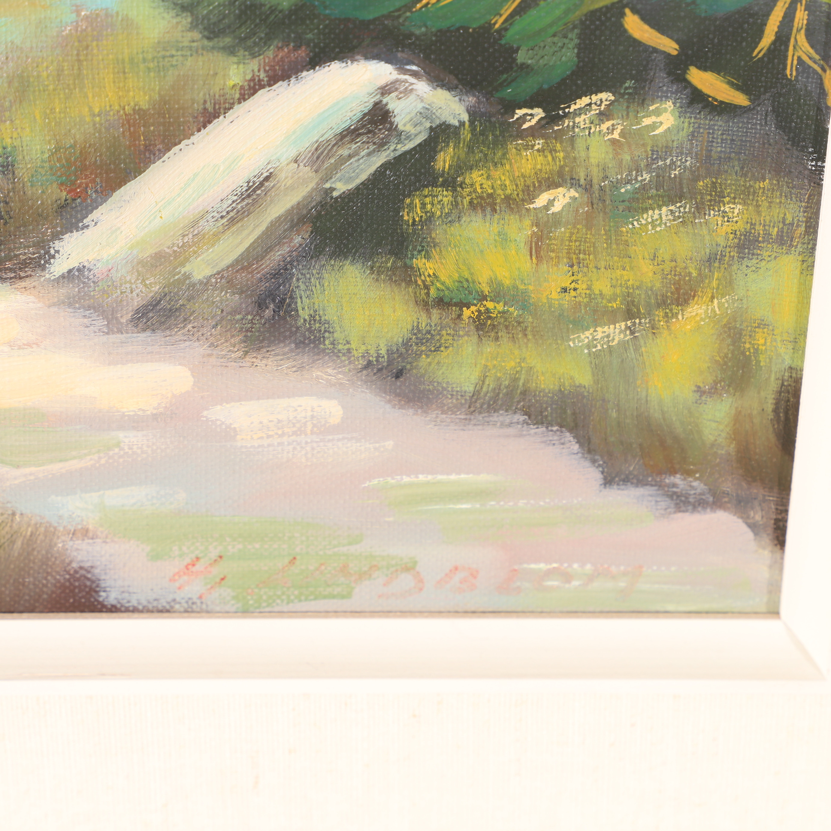 Images for 2509883. HJALMAR LINDBLOM. "Summer day on the ridge", oil on ...