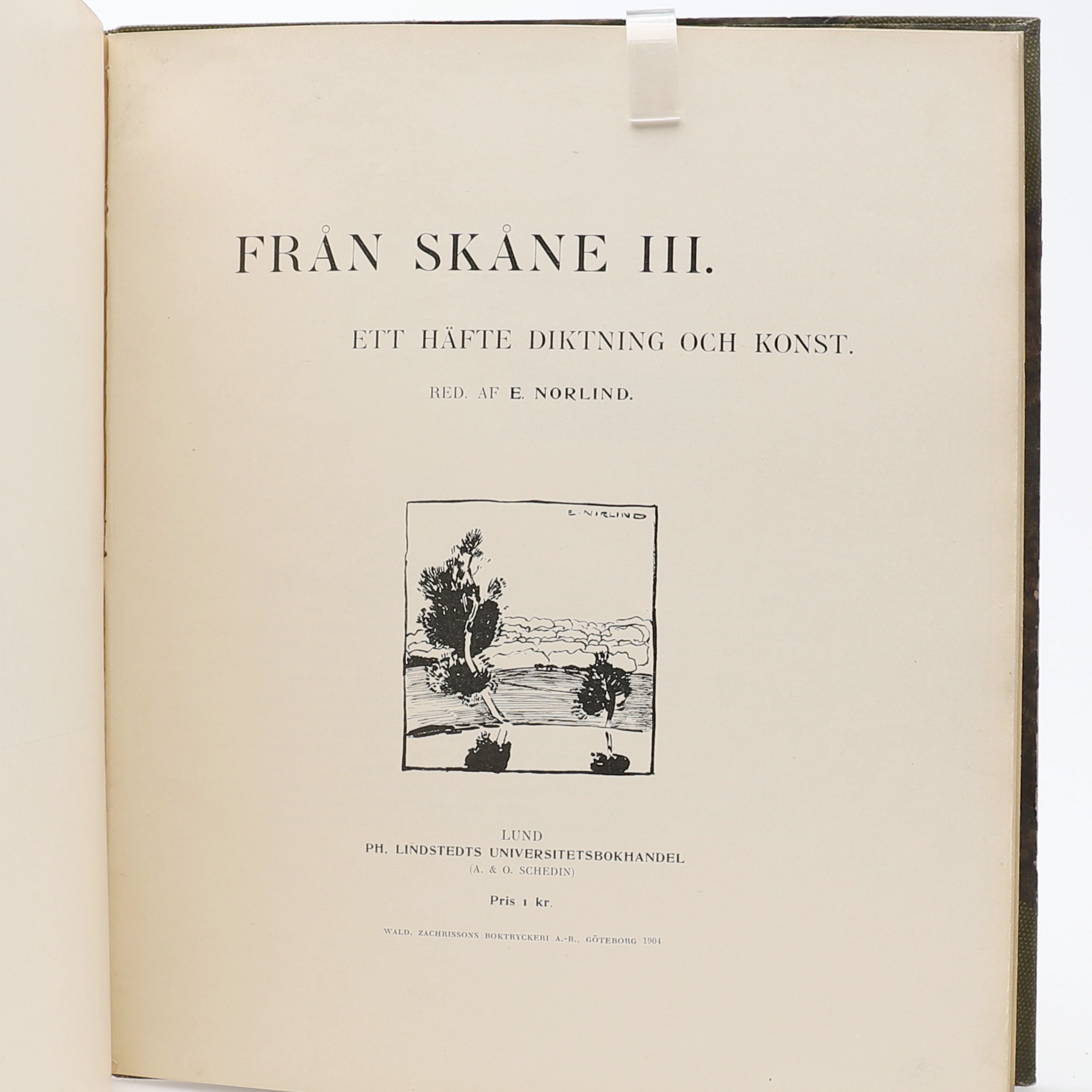 Bilder zu 2510513. TOPOGRAPHIE/SKÅNE. AUS SKÅNE 1903 MIT ERNST NORLIND ...