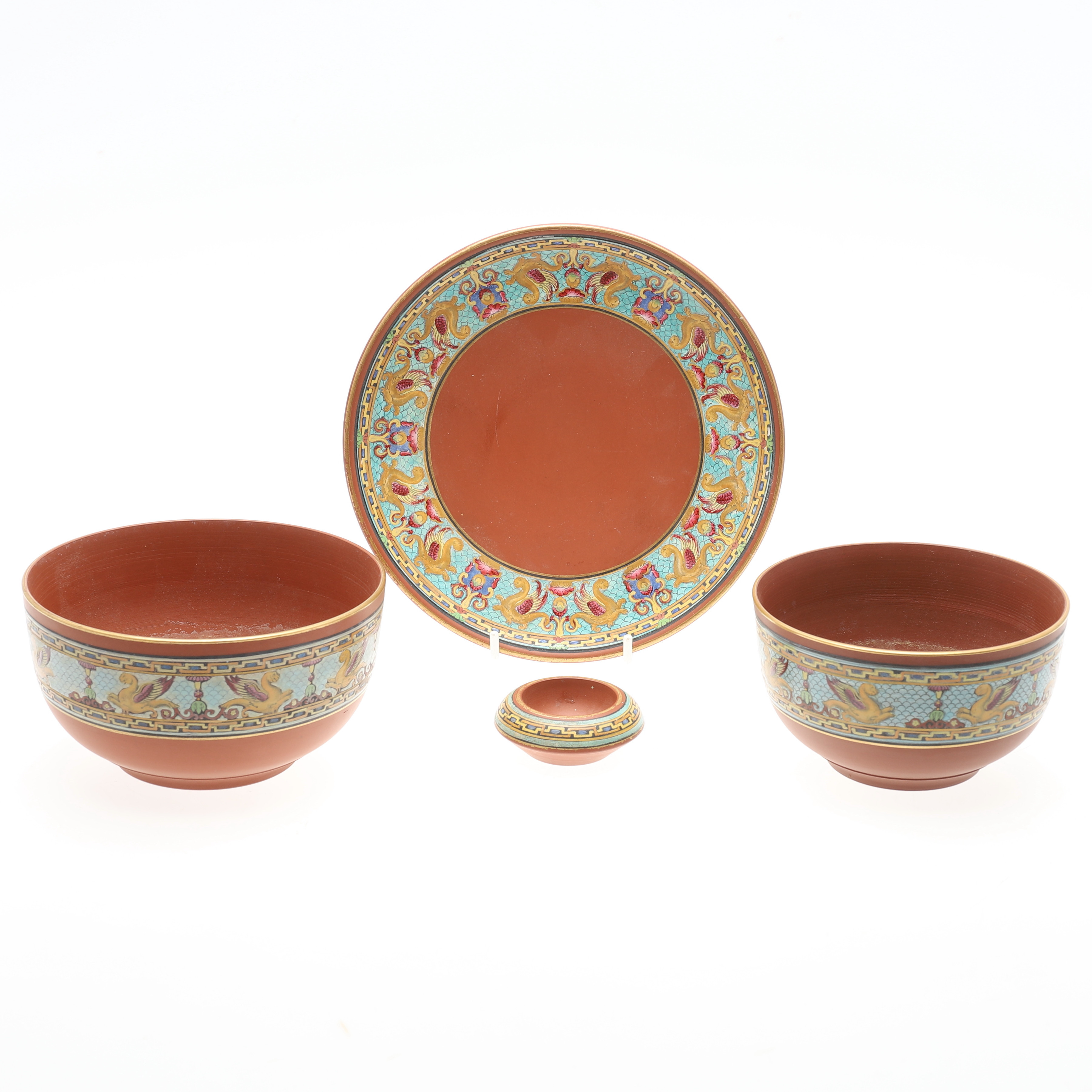 Images for 2510775. F & R PRATT. FOUR PIECES OF VICTORIAN TERRACOTTA ...