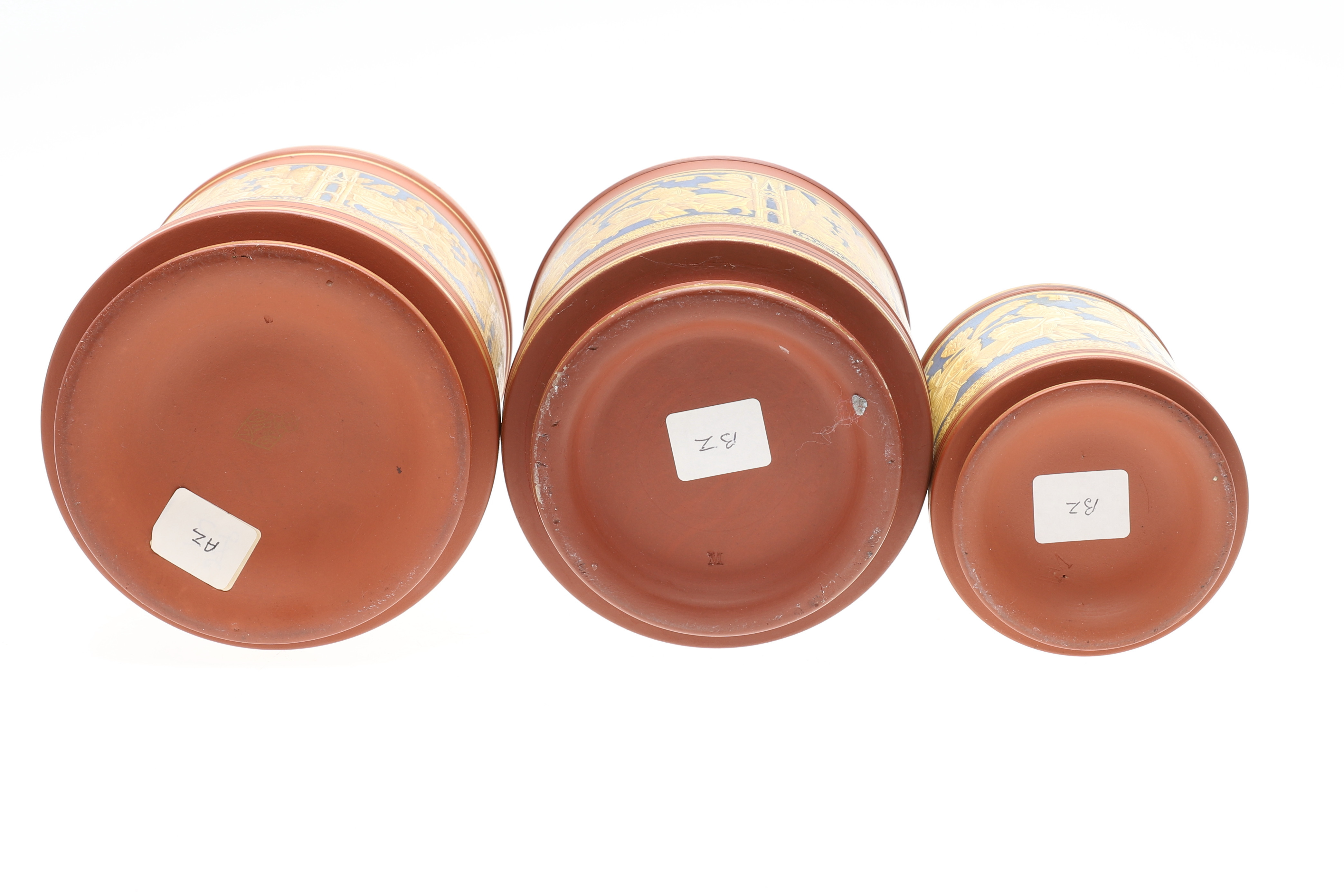 Images for 2510809. F & R PRATT. THREE VICTORIAN TERRACOTTA PRATTWARE ...