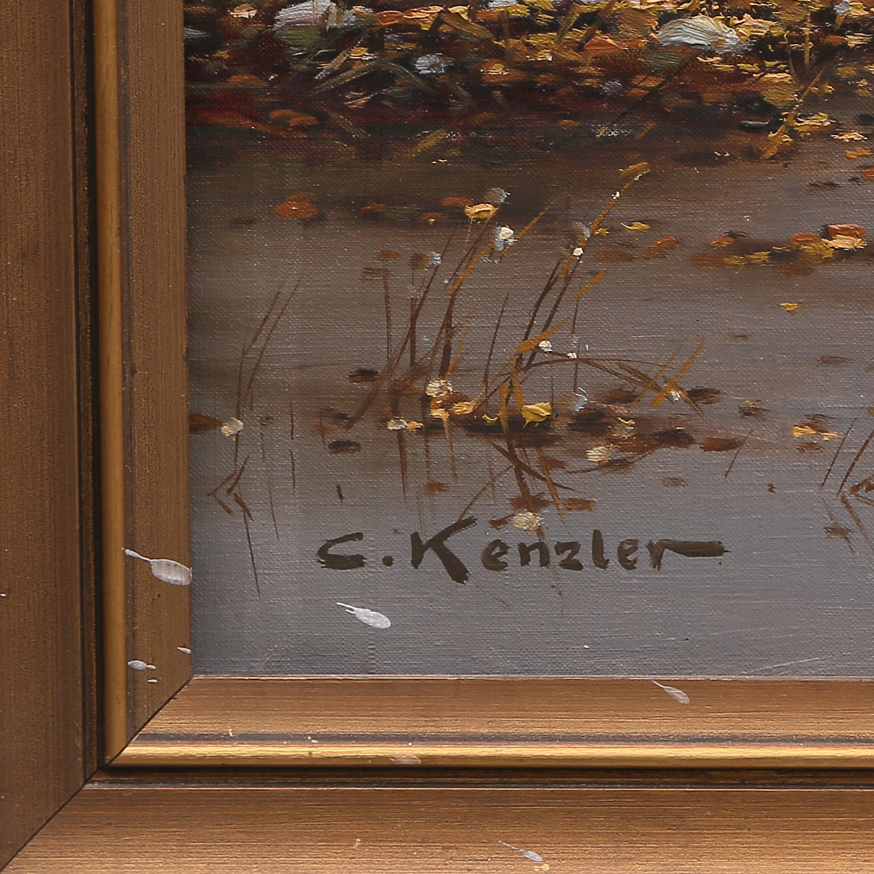 Bilder zu 2512266. CARL KENZLER. ÖL auf Leinwand, signiert, 20 ...