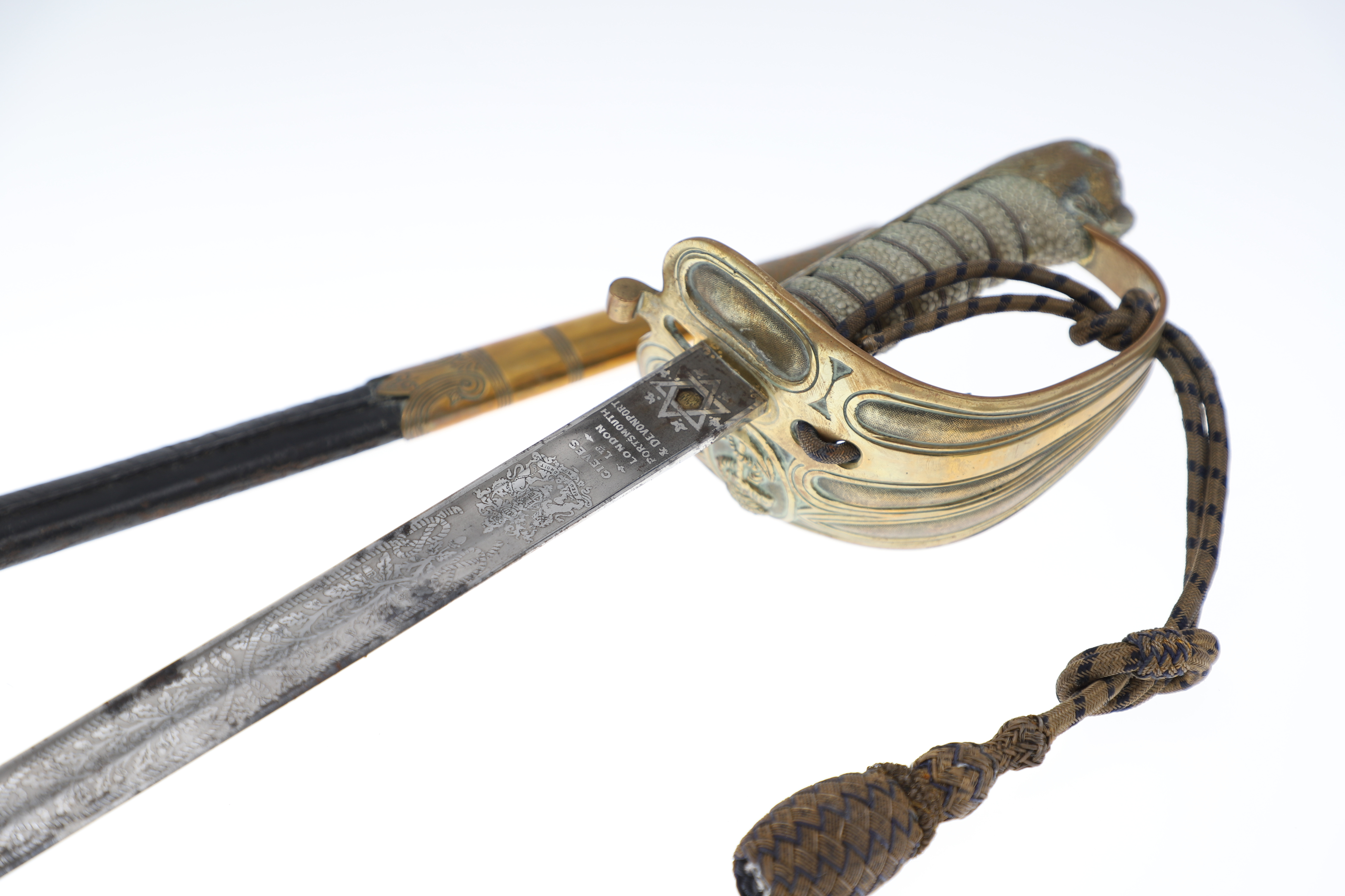 Images for 2512403. AN 1827 PATTERN NAVAL OFFICERS SWORD BY WILKINSON ...