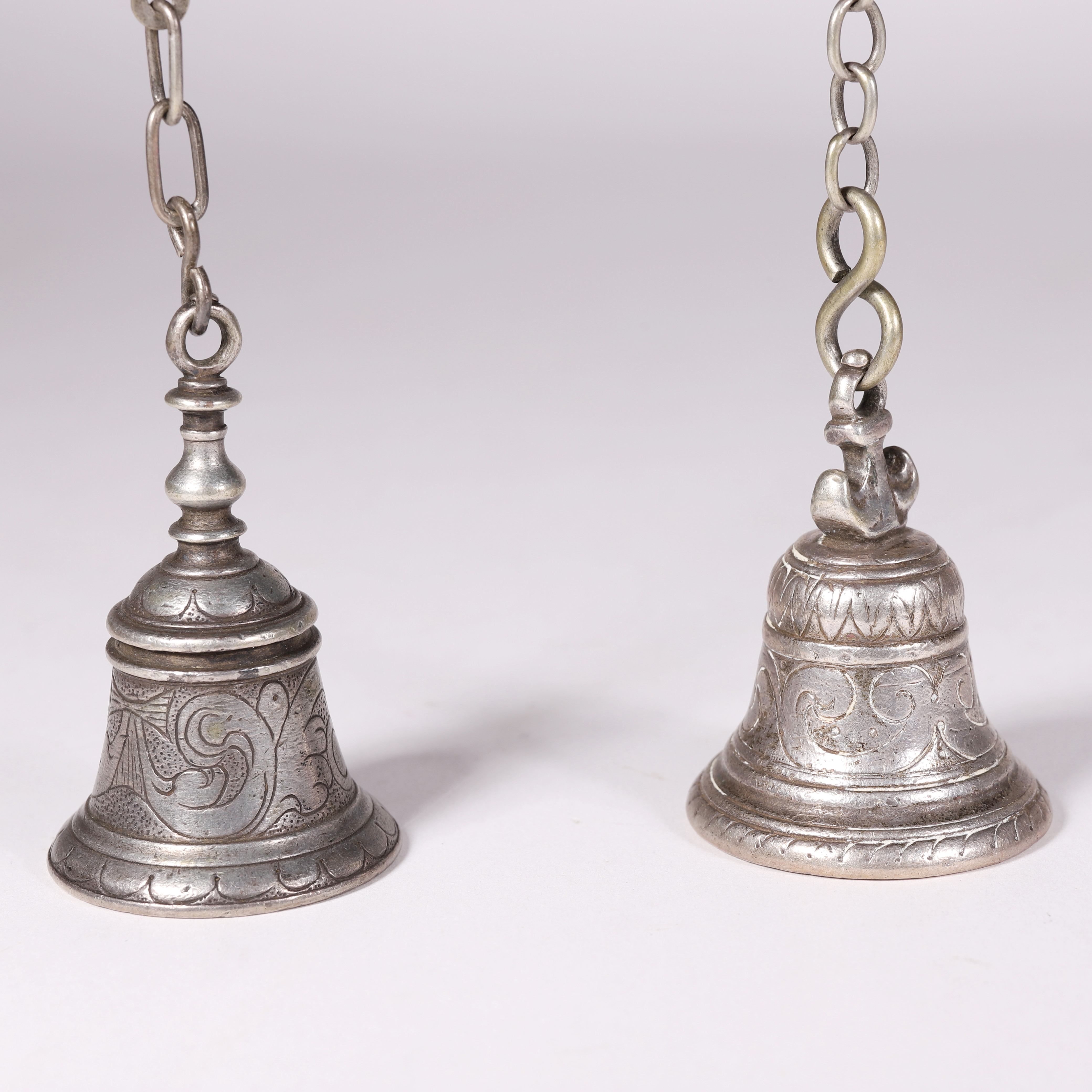 Images for 2512473. TWO SILVER BELLS. FIRST THIRD XVIII CENTURY ...