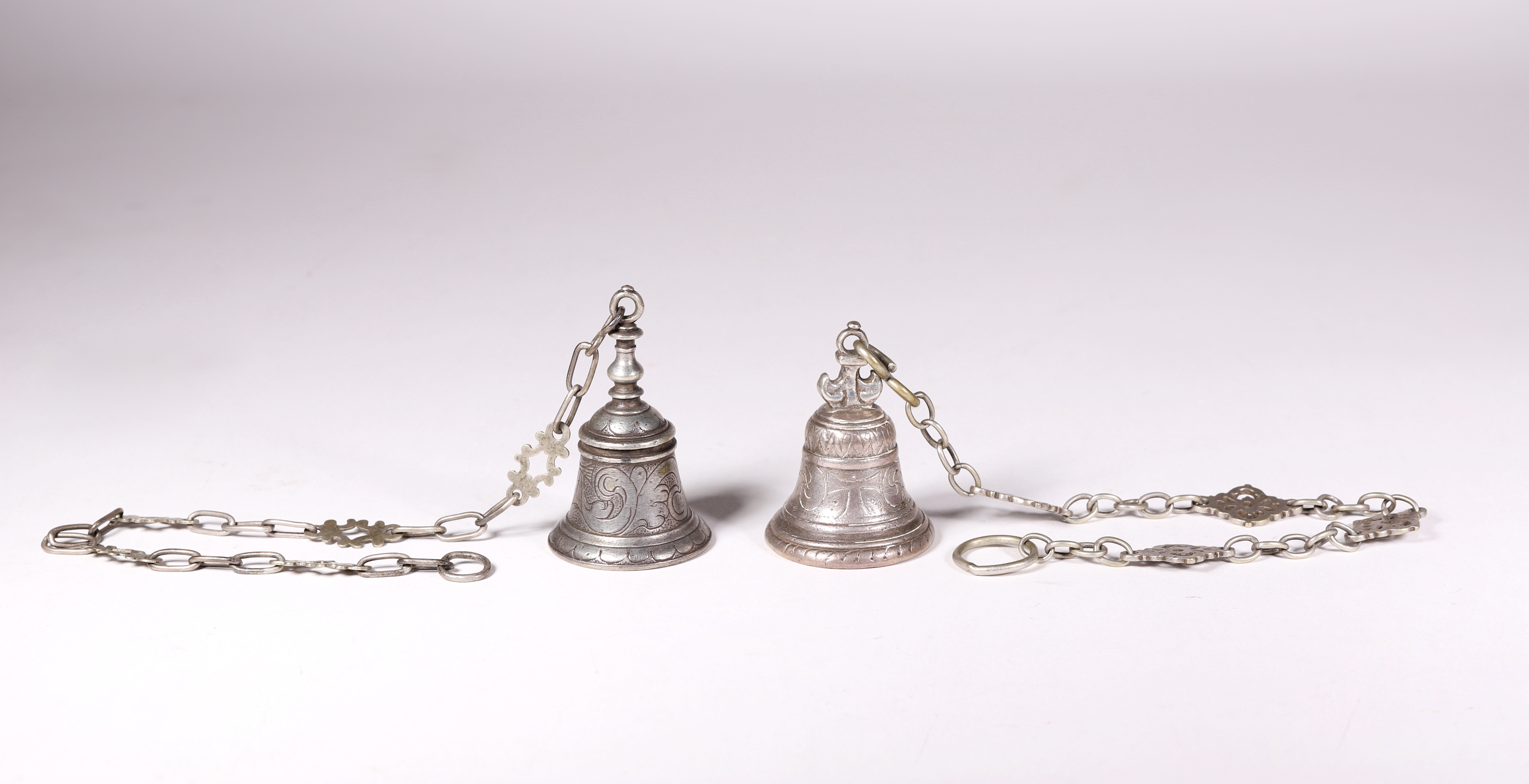 Images for 2512473. TWO SILVER BELLS. FIRST THIRD XVIII CENTURY ...