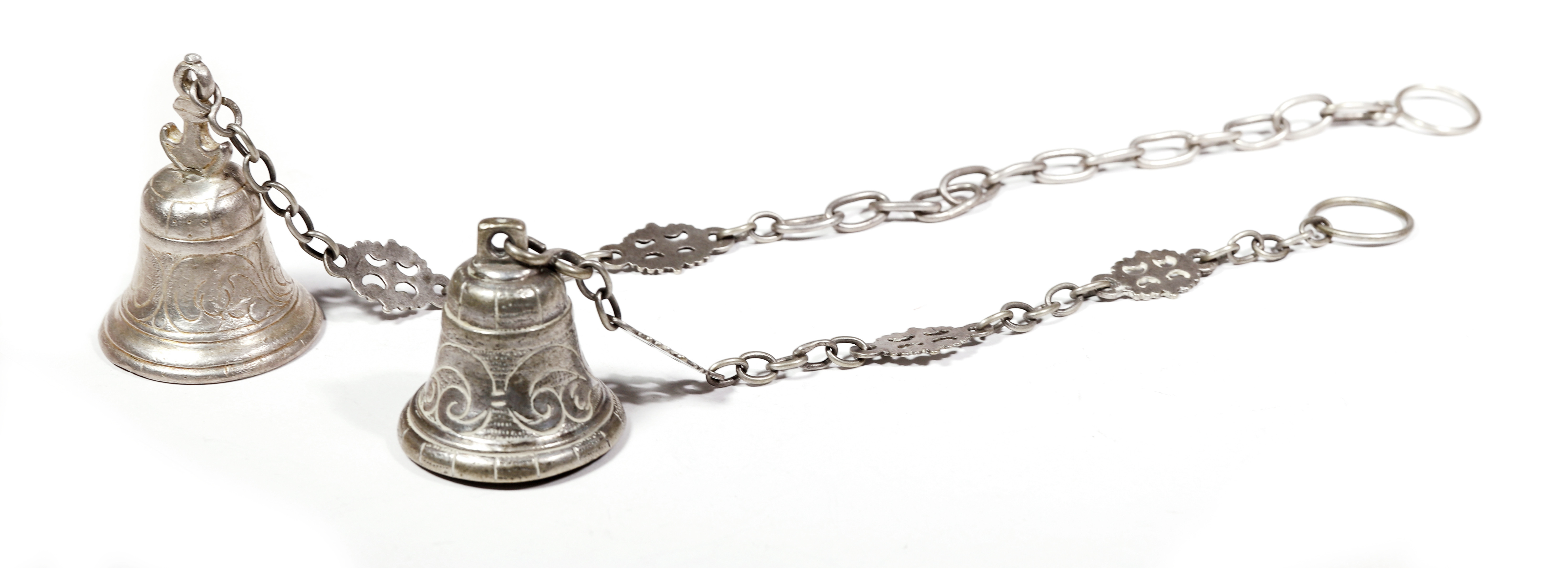 Images for 2512475. TWO SILVER BELLS. FIRST THIRD XVIII CENTURY ...