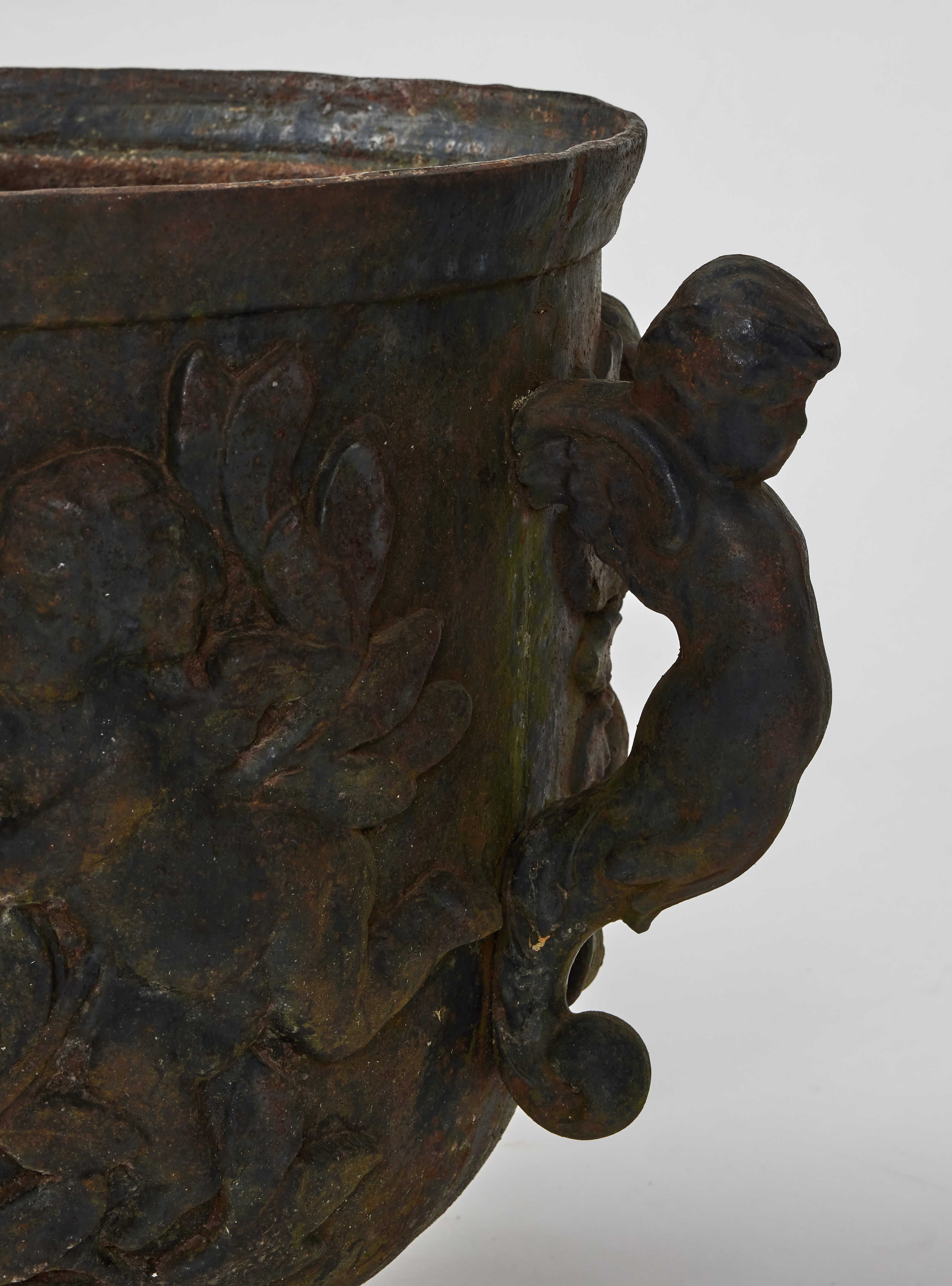 Images for 2513749. GARDEN URNS, two similar, baroque style, early 20th ...