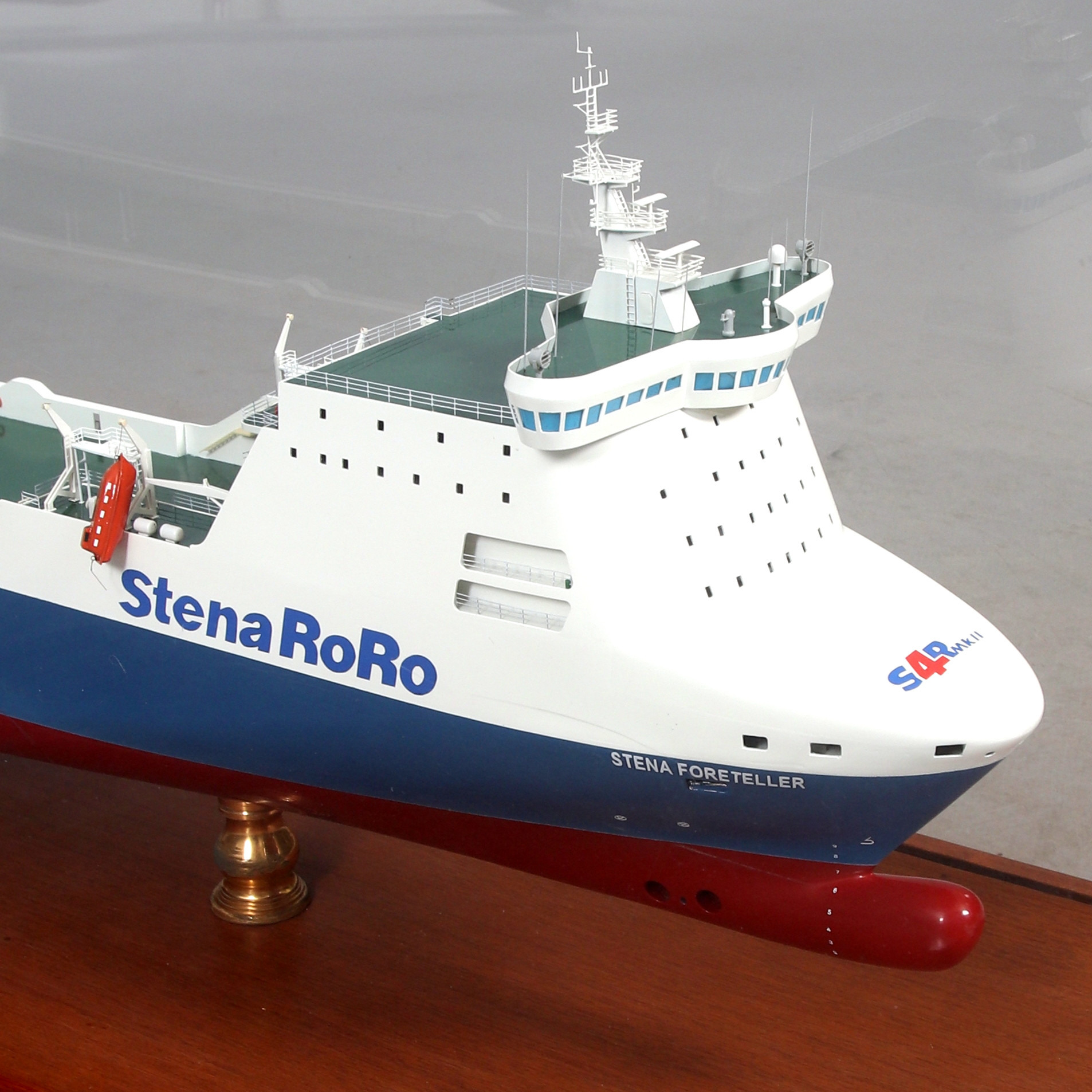 Bilder för 2517890. FARTYGSMODELL, Rederimodell, M/V Stena Foreteller ...
