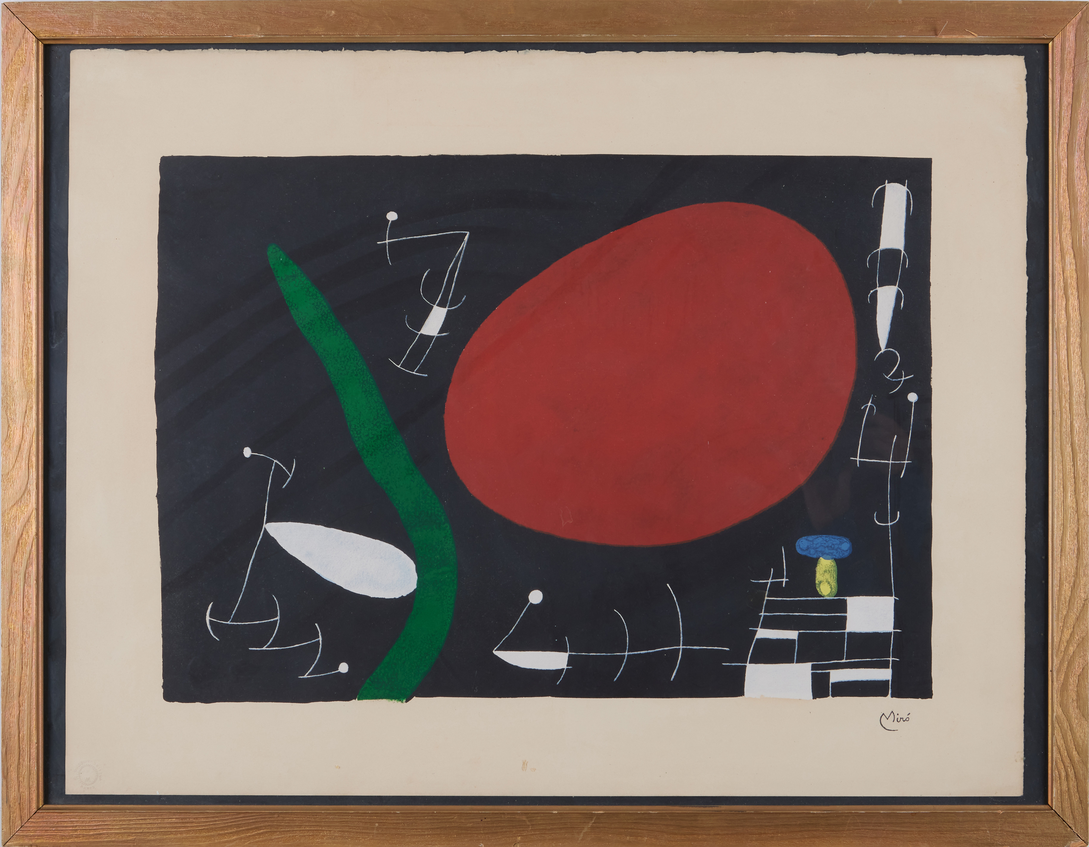 Images for 2518150. JOAN MIRÓ (1893-1983). "L'Oiseau Solaire, L'Oiseau ...