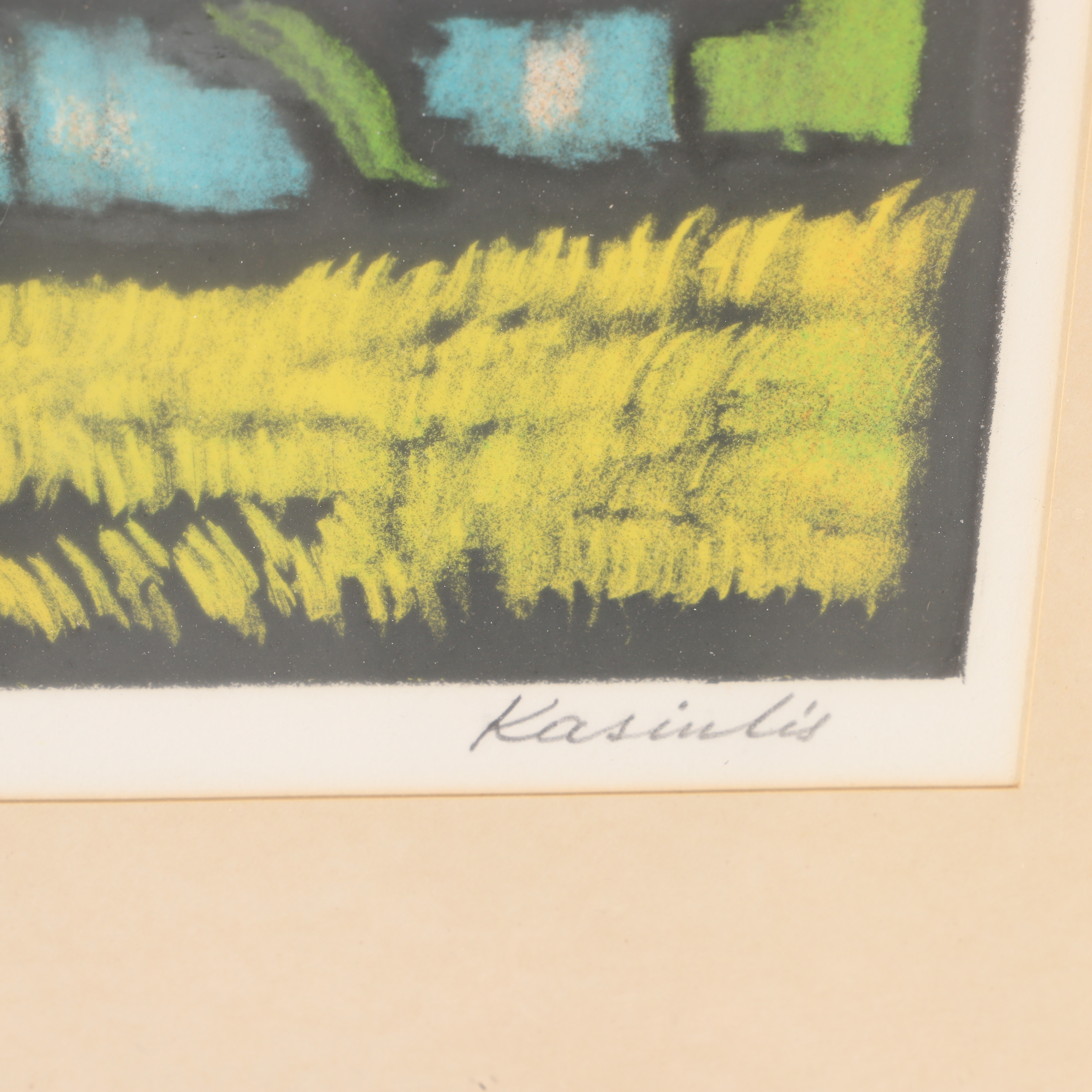 Images for 2518403. VYTAUTAS KASIULIS. Landscape, color lithograph ...