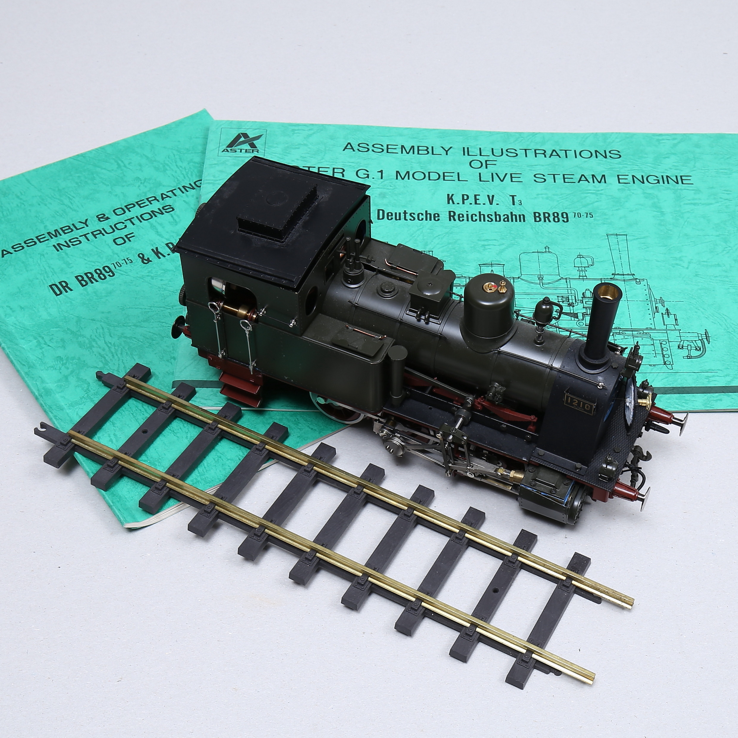 Bilder för 2519521. ASTER brass live steam model - KPEV prussian state ...