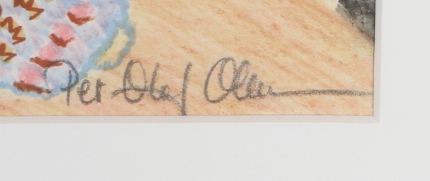 Images for 252219. PER OLOF OLSSON. 3 pcs, color lithographs, signed ...