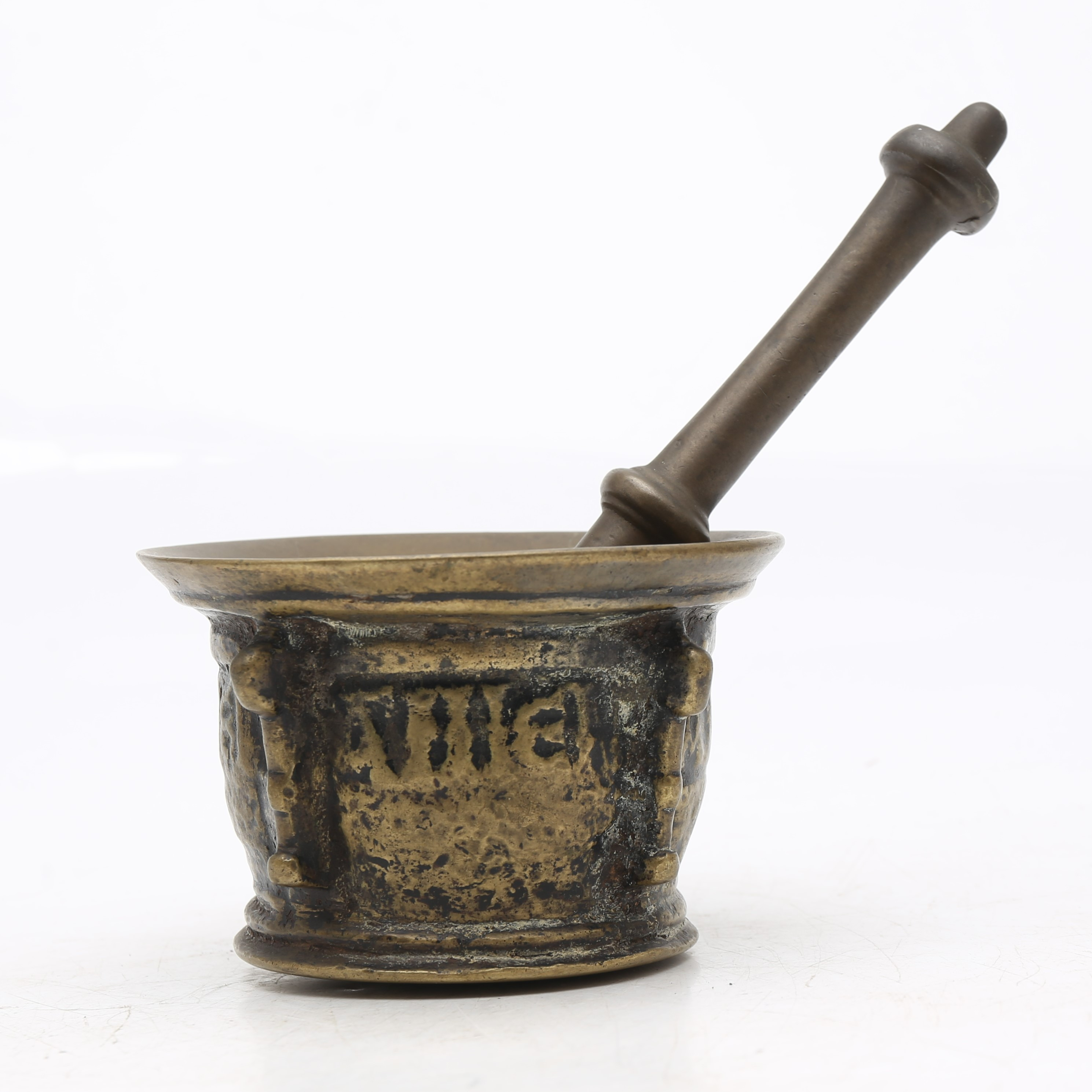 Images for 2522460. Spanish mortar with its hand in bronze, from the ...