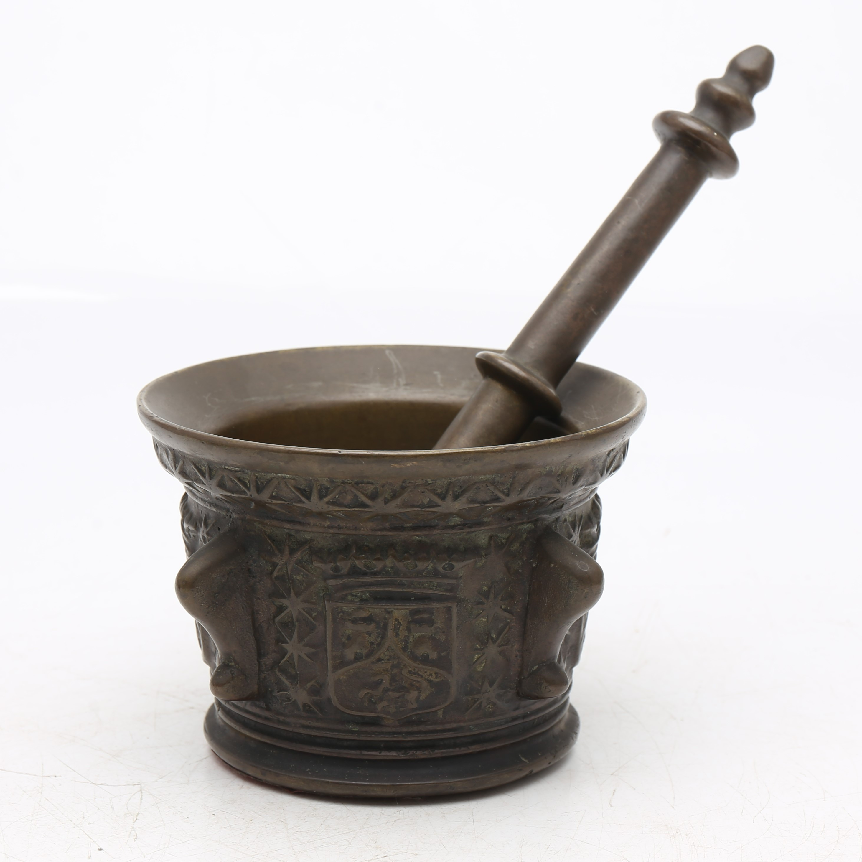 Images for 2522464. Spanish bronze mortar with Enríquez's coat of arms ...