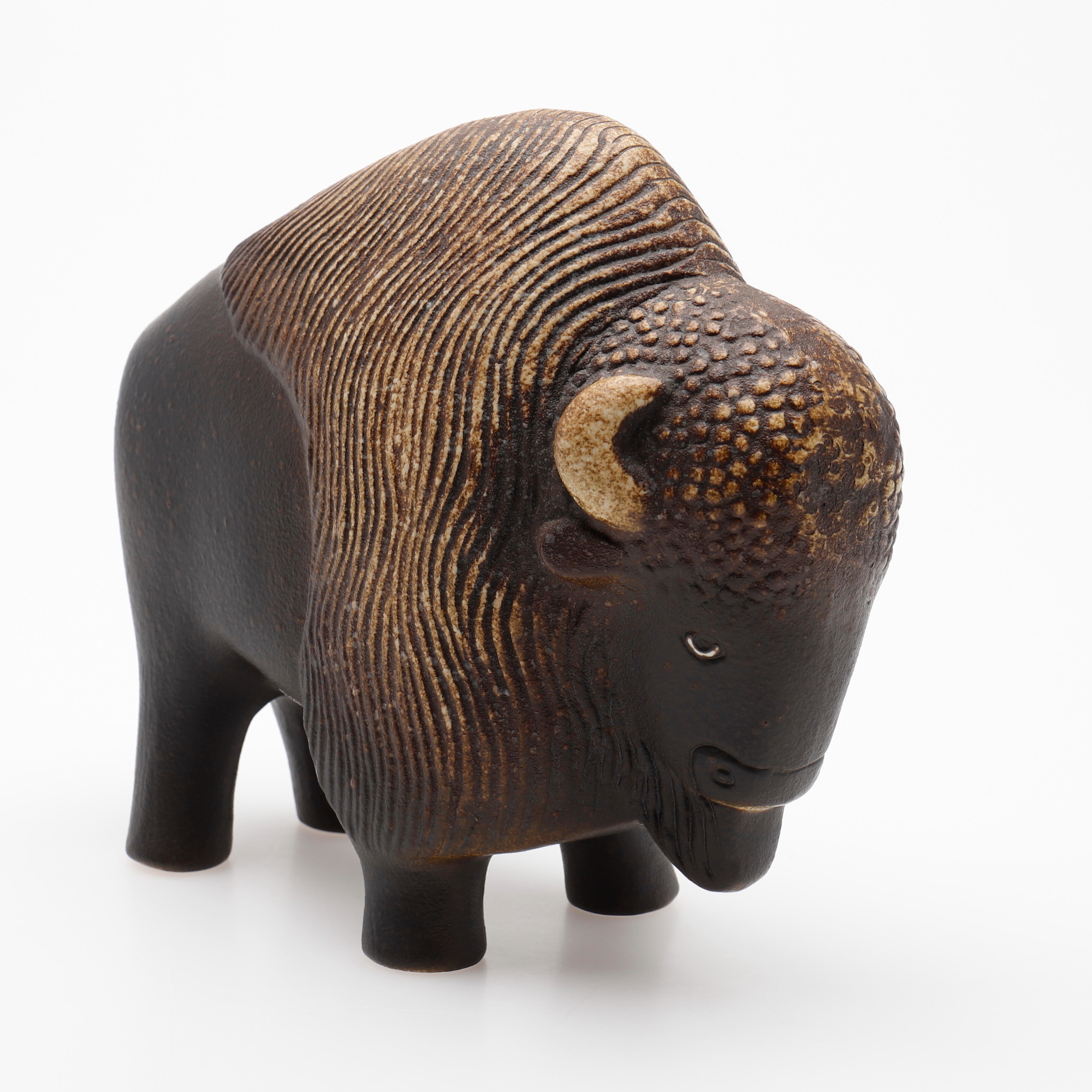 Images for 2524935. LISA LARSON. FIGURE IN THE SHAPE OF BISONOXE ...