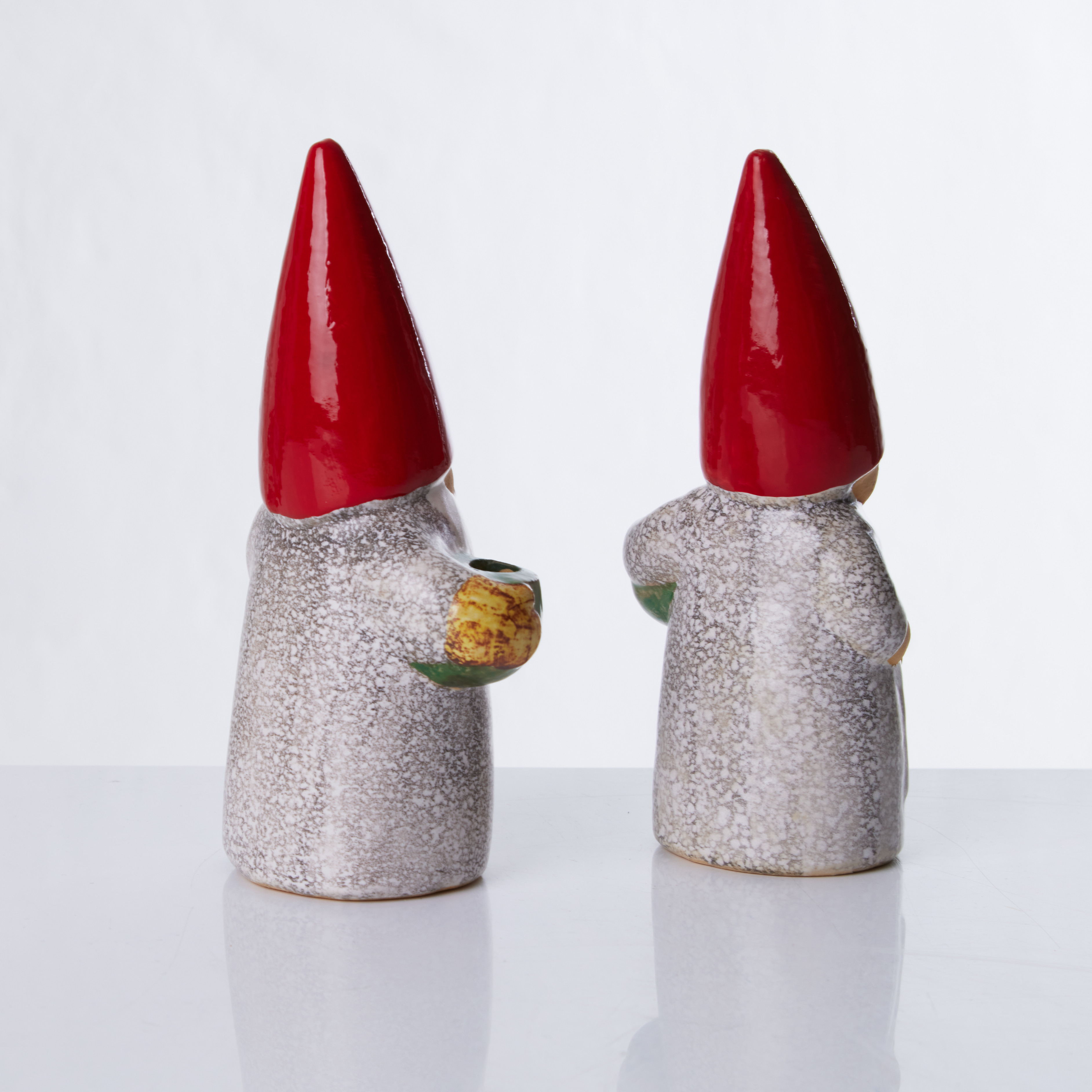 Bilder för 2528568. LISA LARSON. Figuriner, 2 st., med ljushållare ...