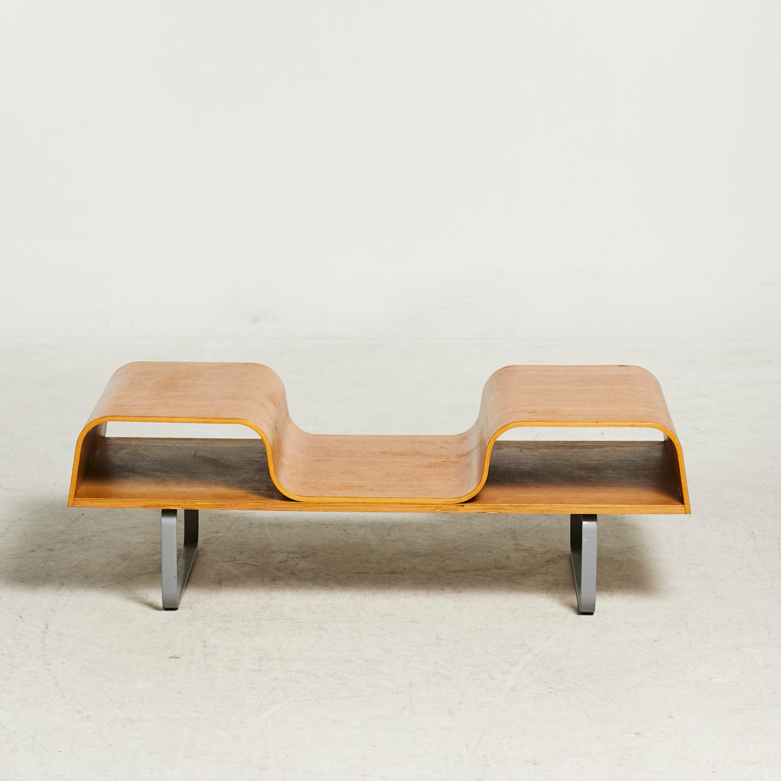 Images for 2530043. RICHARD CLACK. COFFEE TABLE, bent wood, metal, IKEA ...
