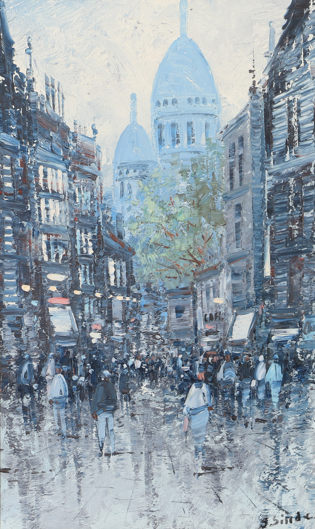 Images for 2534118. SVEN SINDE. Paris motif, oil on canvas, signed ...