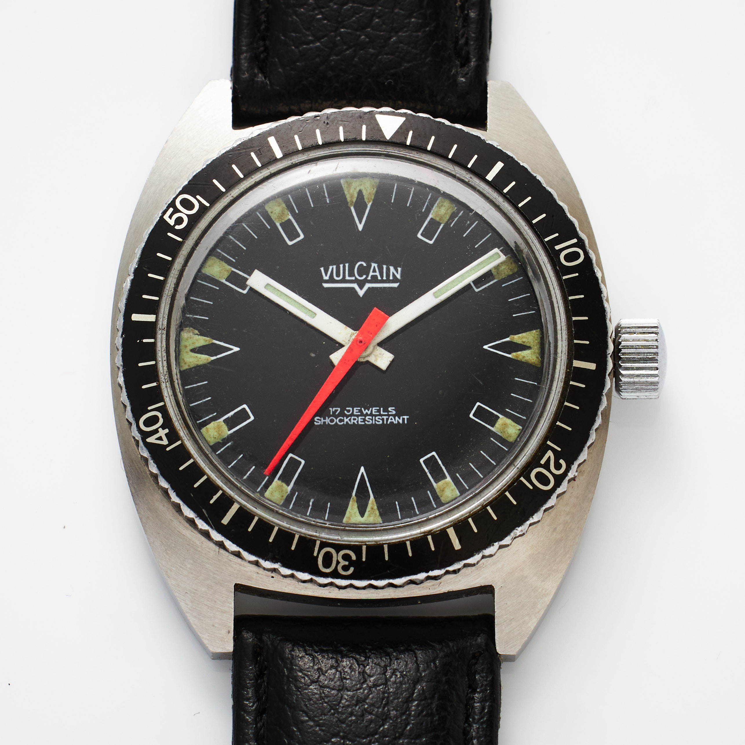 Bilder för 2534531. VULCAIN, armbandsur, stål, 1960/70-tal. - Auctionet