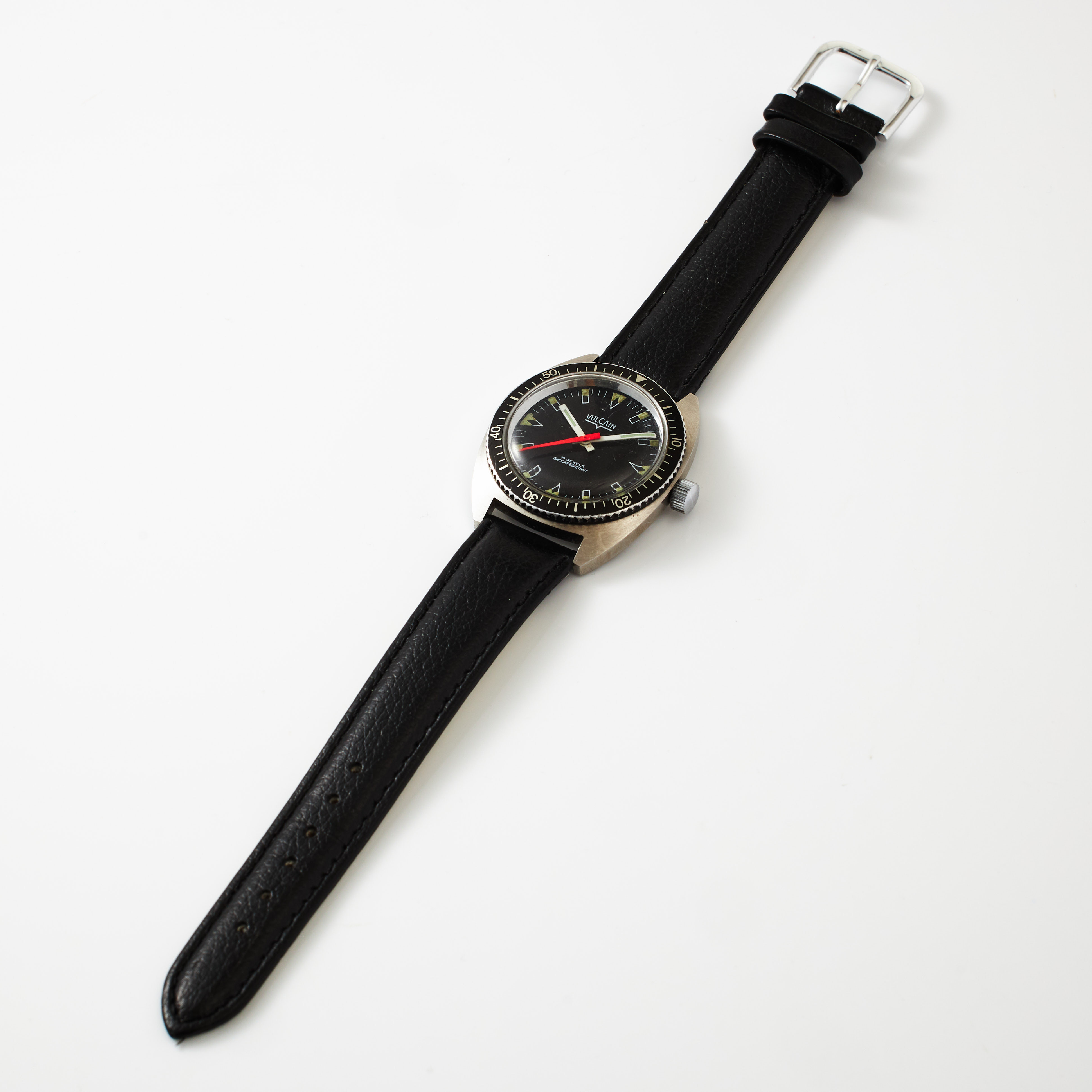 Bilder för 2534531. VULCAIN, armbandsur, stål, 1960/70-tal. - Auctionet