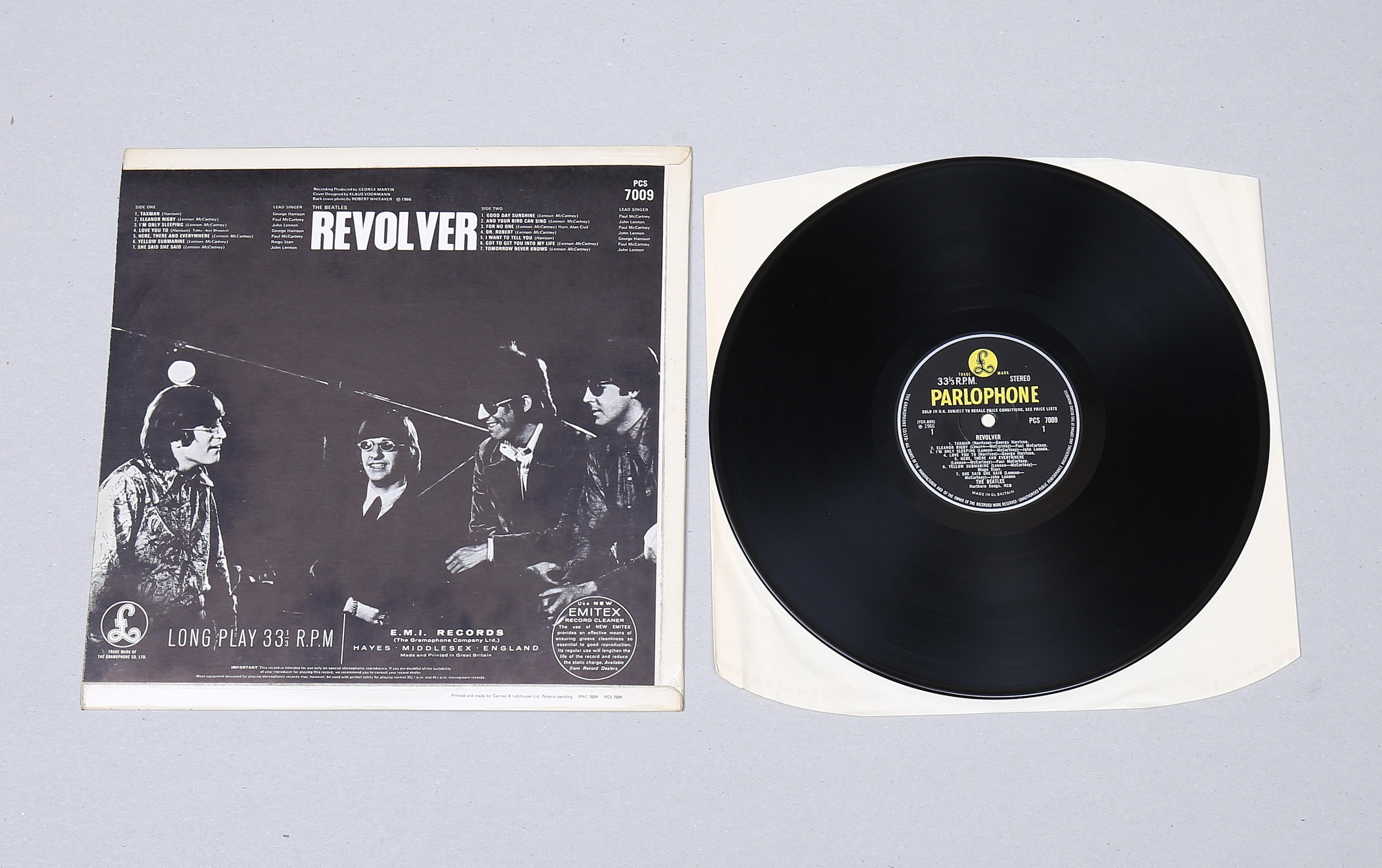 Images for 2540075. BEATLES REVOLVER vinyl disc PARLOPHONE, cover ...