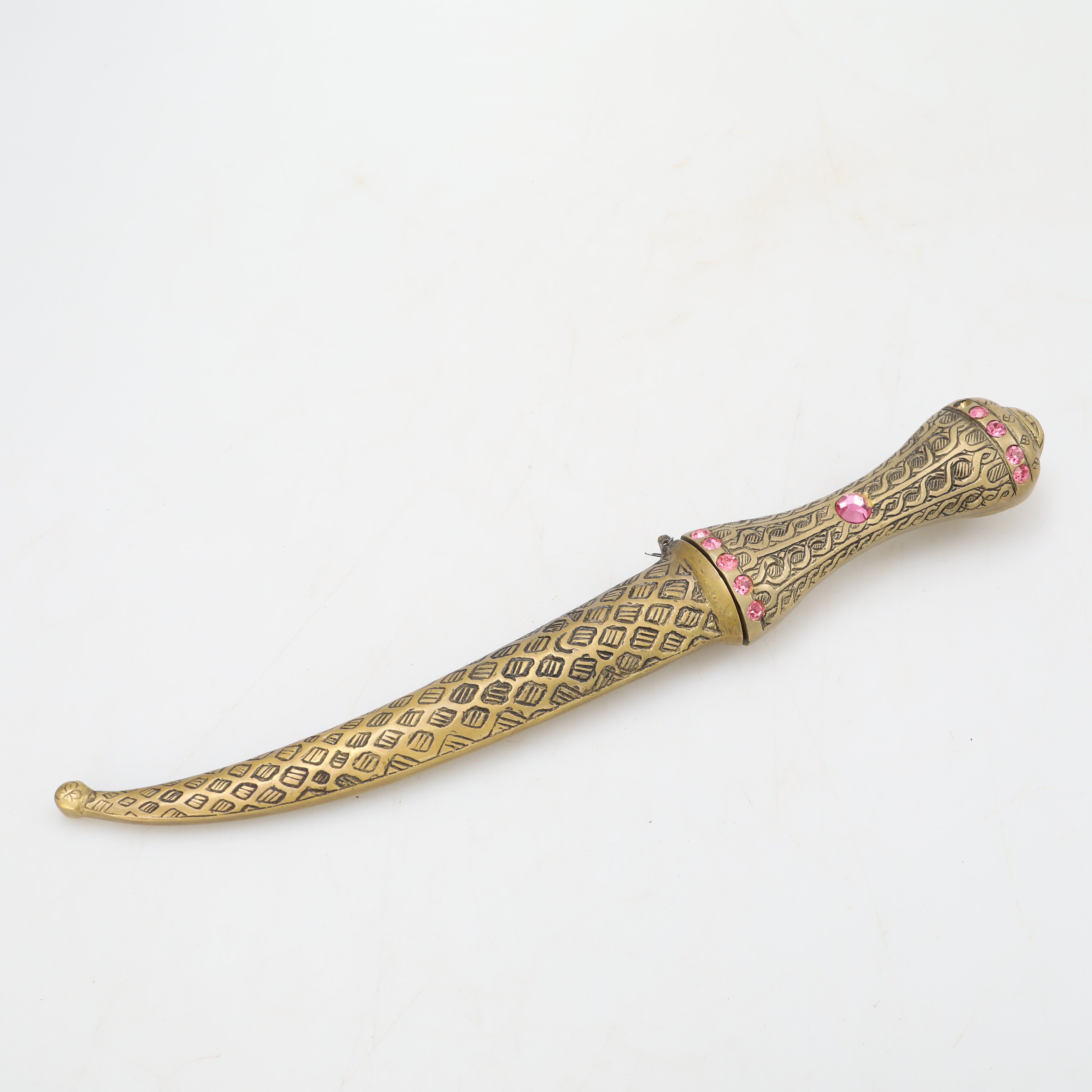Images for 2541792. ARABIAN DAGGER, in brass, contemporary. - Auctionet