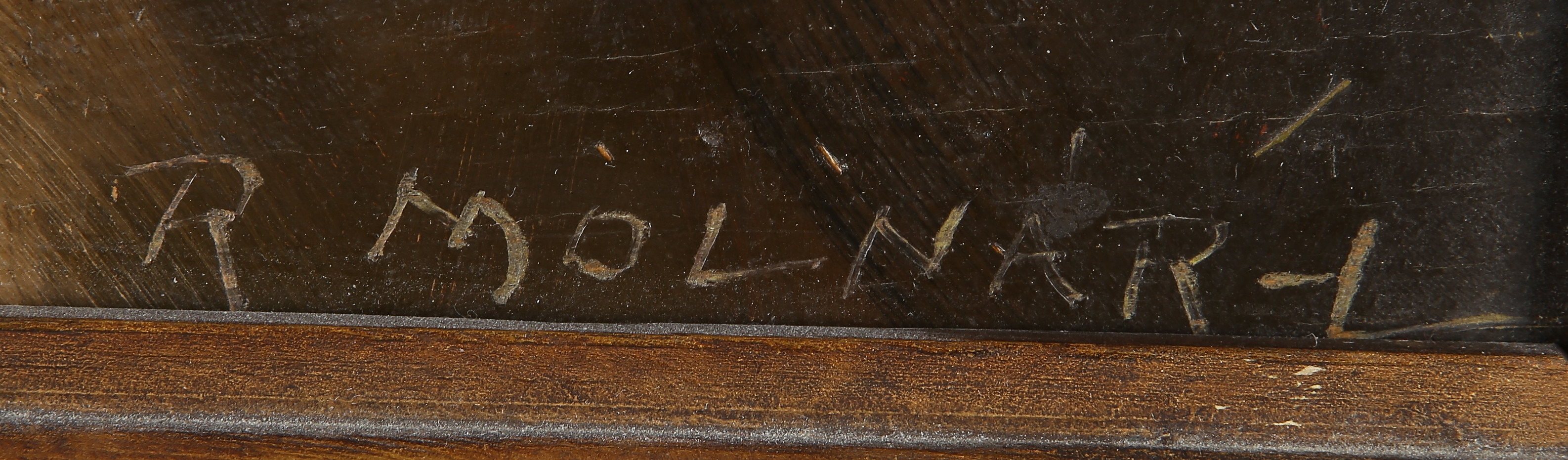 Images for 2542496. LAJOS REZES MOLNAR (1933-). oil on Board. Girl with ...