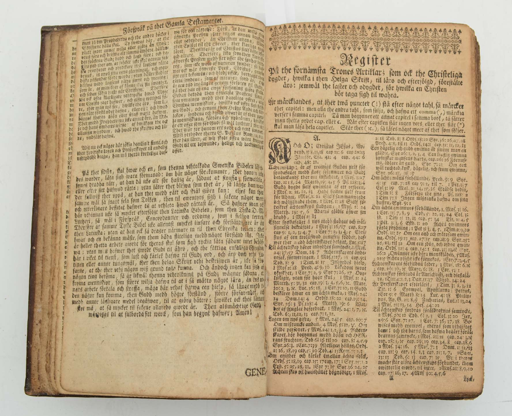 Bilder zu 2544252. 1729. Biblia thet ist alle heiligen Schriften in ...