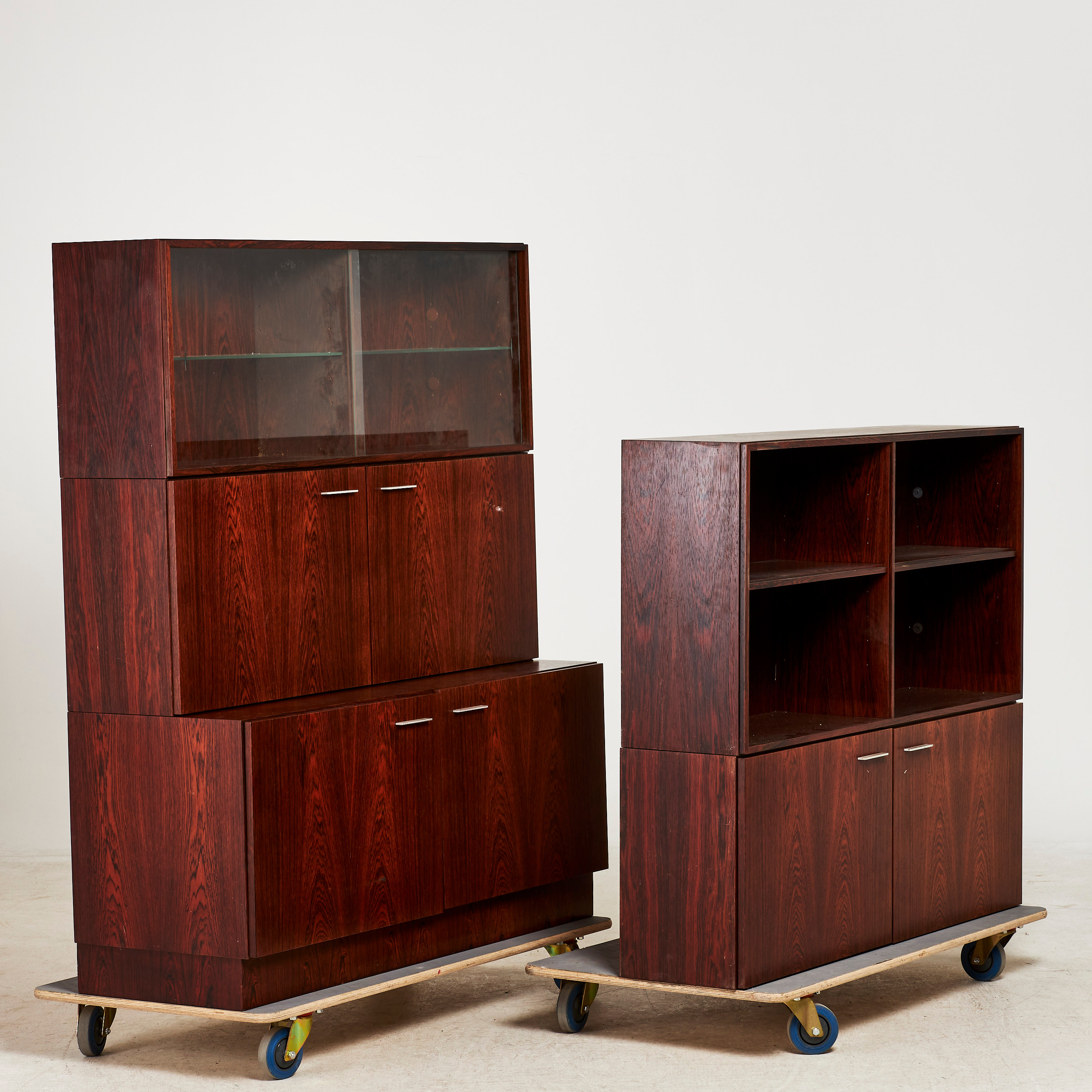 Images for 2545737. SHELVING SYSTEM, 21 dlr., veneered in jacaranda ...