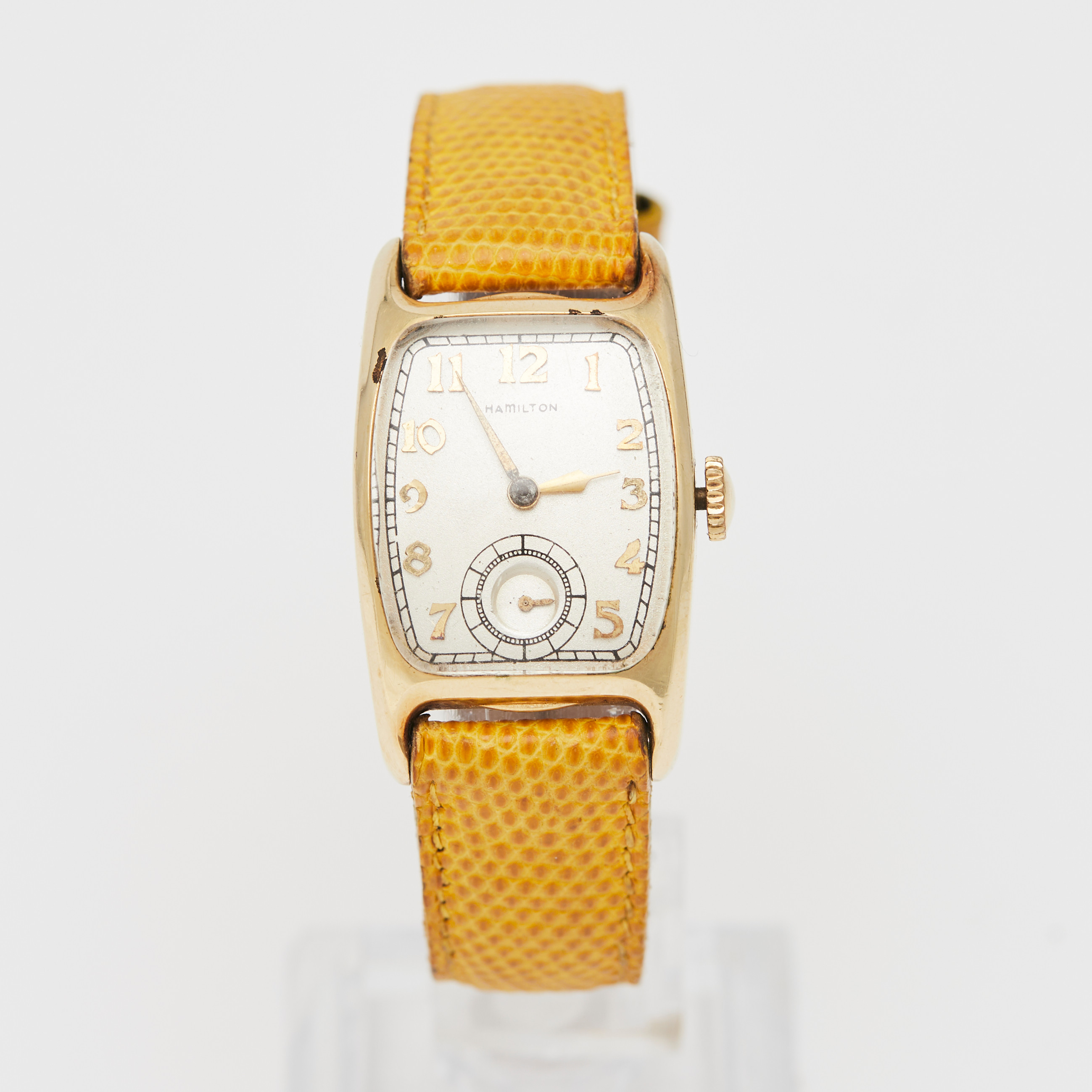 Bilder för 2546302. HAMILTON. armbandsur, manuellt lindad, 14K ...