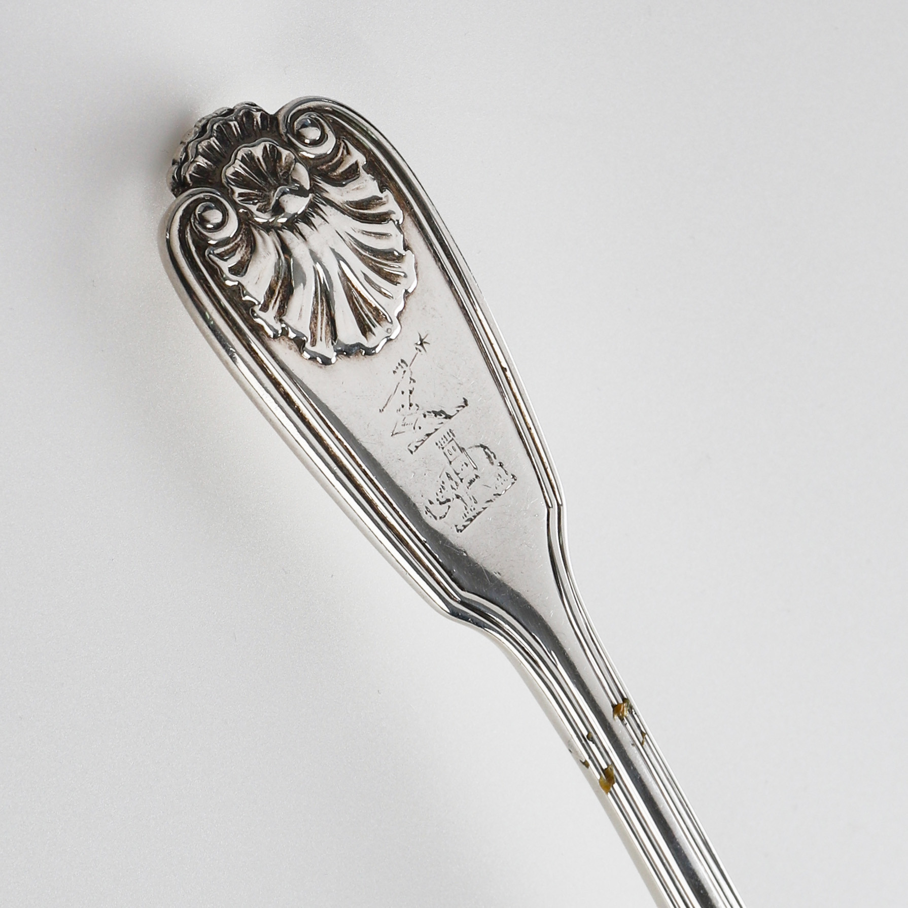 Images for 2547047. TABLE SPOONS, 6 pieces, silver, by William Chawner ...