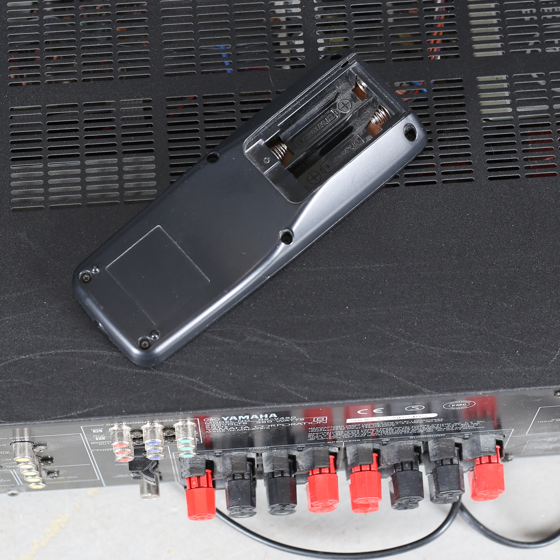 Images for 2549713. RECEIVER, Yamaha, RX-450. Remote control and manual ...