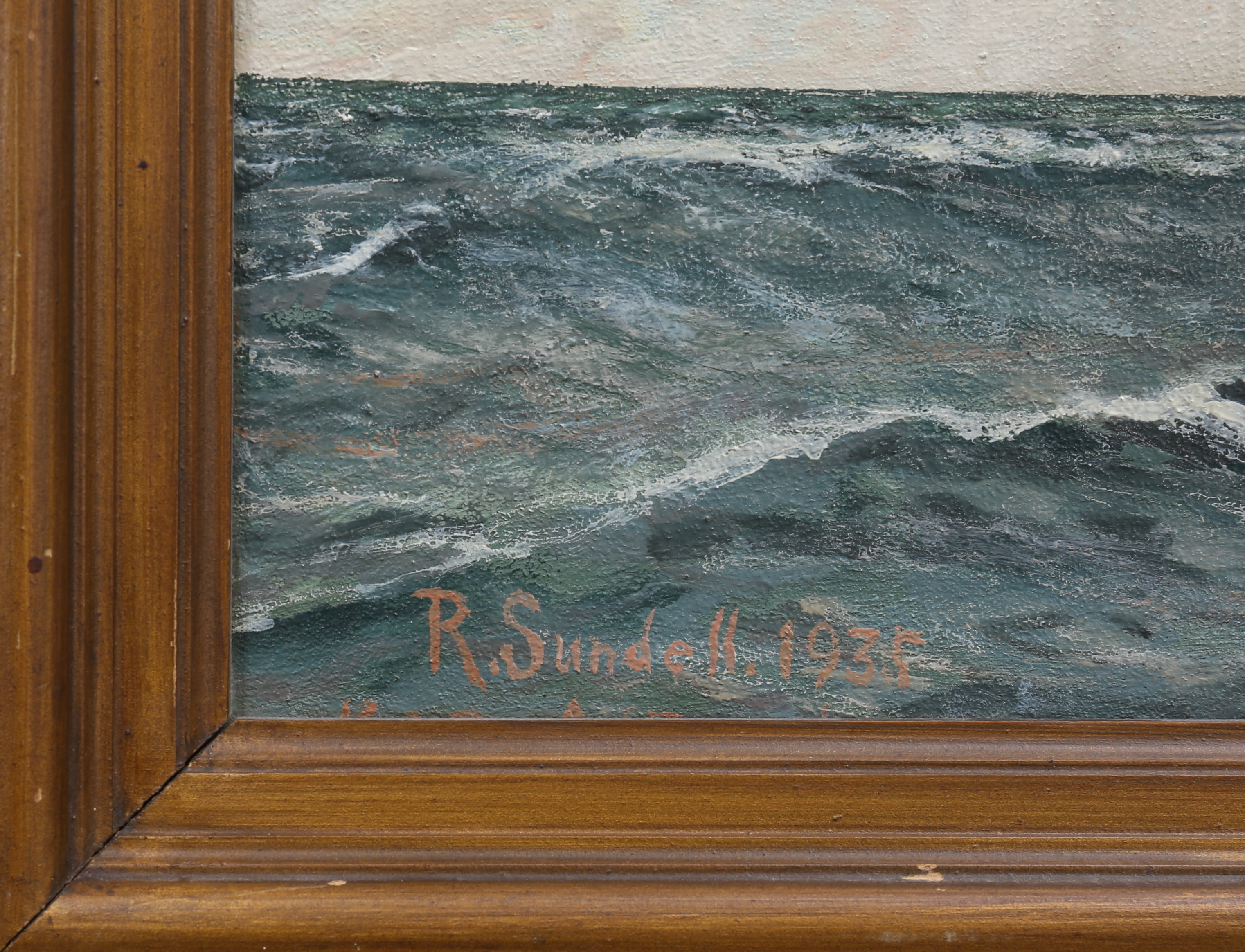 Images for 2551296. OIDENTIFIERAD KONSTNÄR. Oil on canvas, the sailing ...