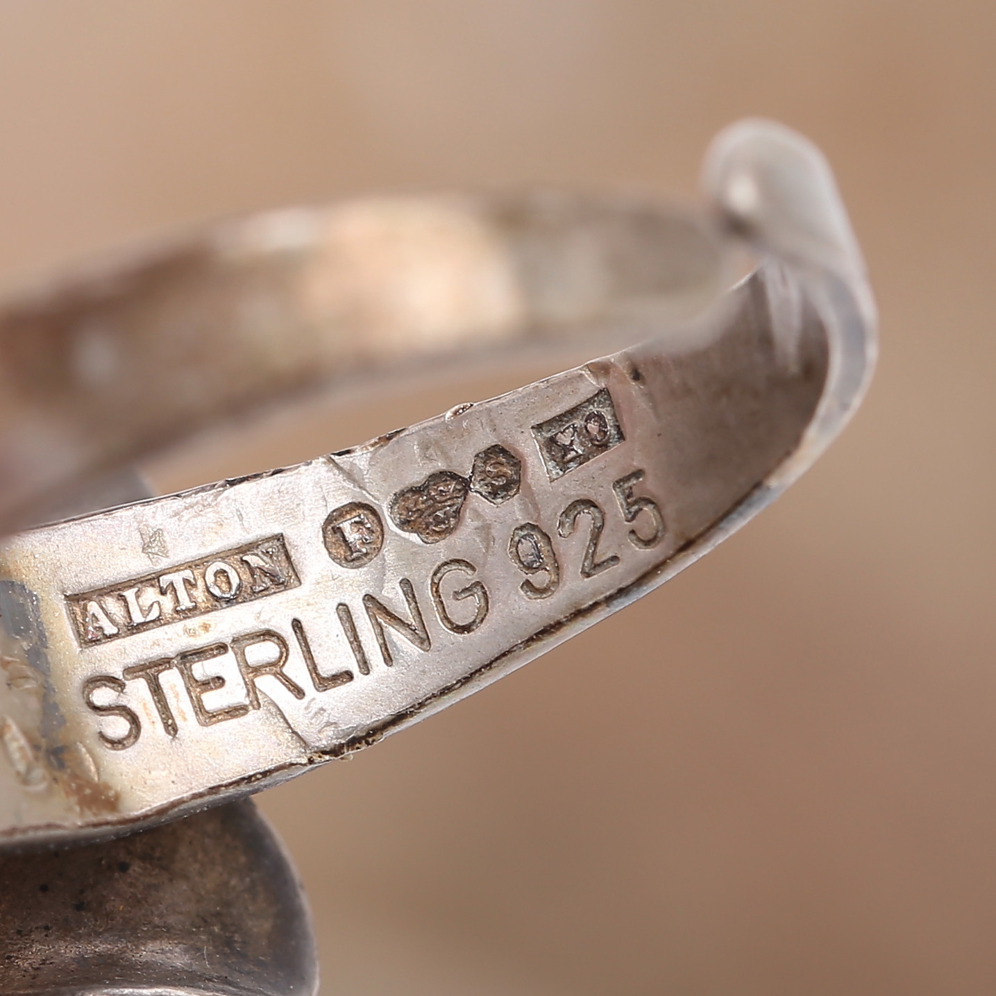 Images for 2551487. RING, silver, 925 with stone, design KE Palmberg ...
