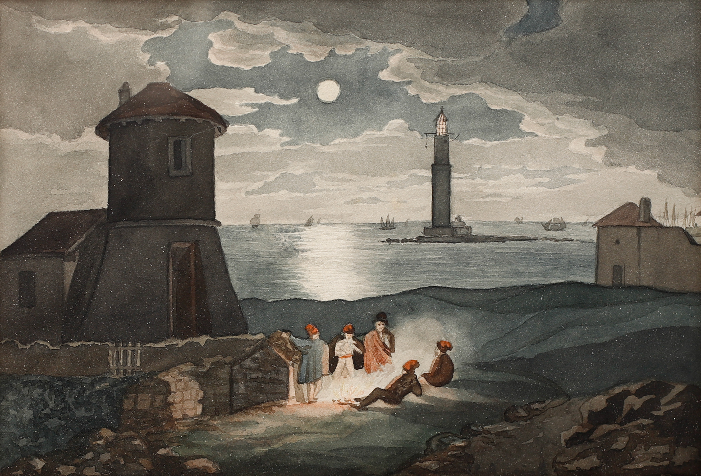 Images for 2553558. ATTRIBUTED TO CHARLES JOSEPH AURIOL. Coastal ...