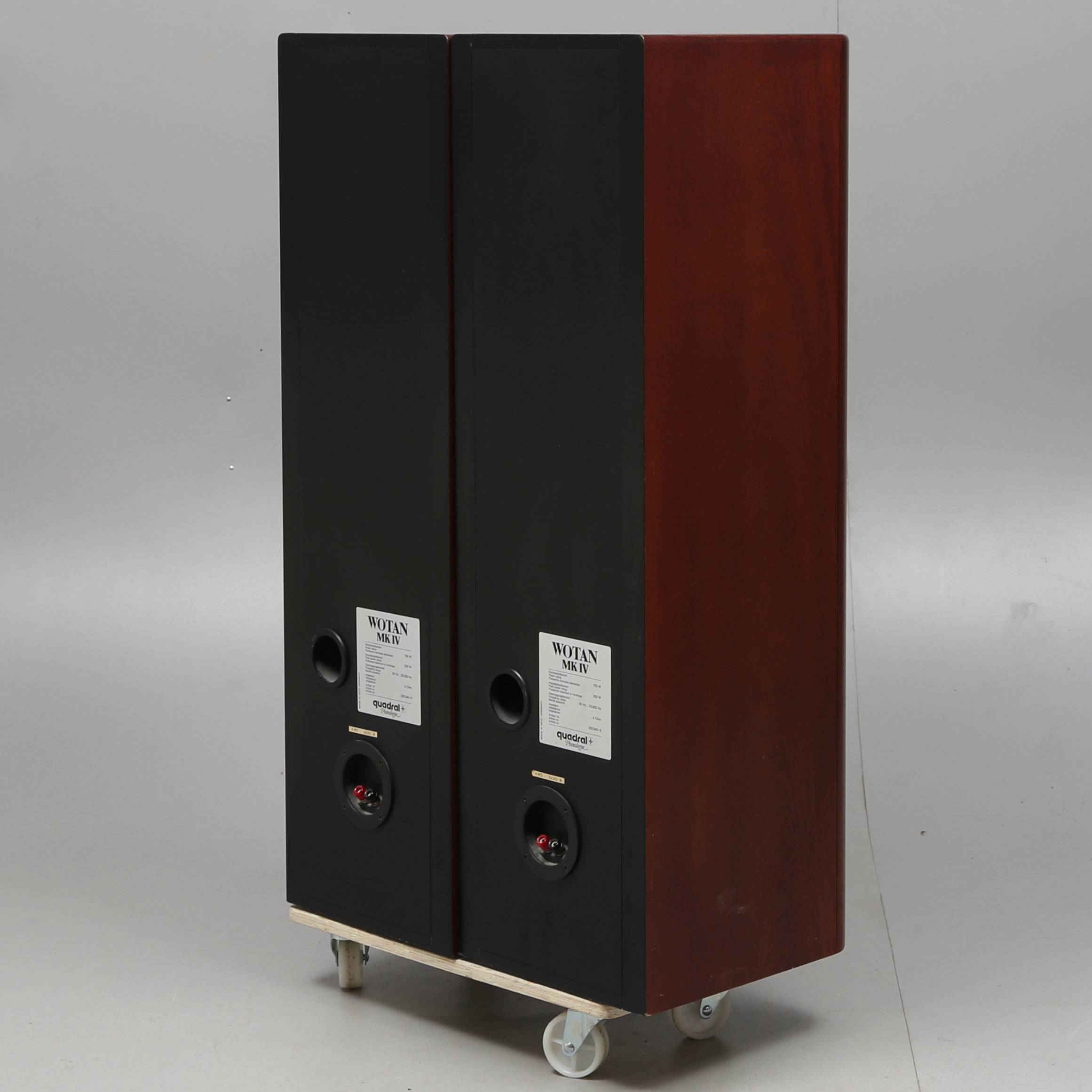 Images for 2557180. SPEAKERS, pair, QUADRAL WOTAN MK IV, 3-way bass ...