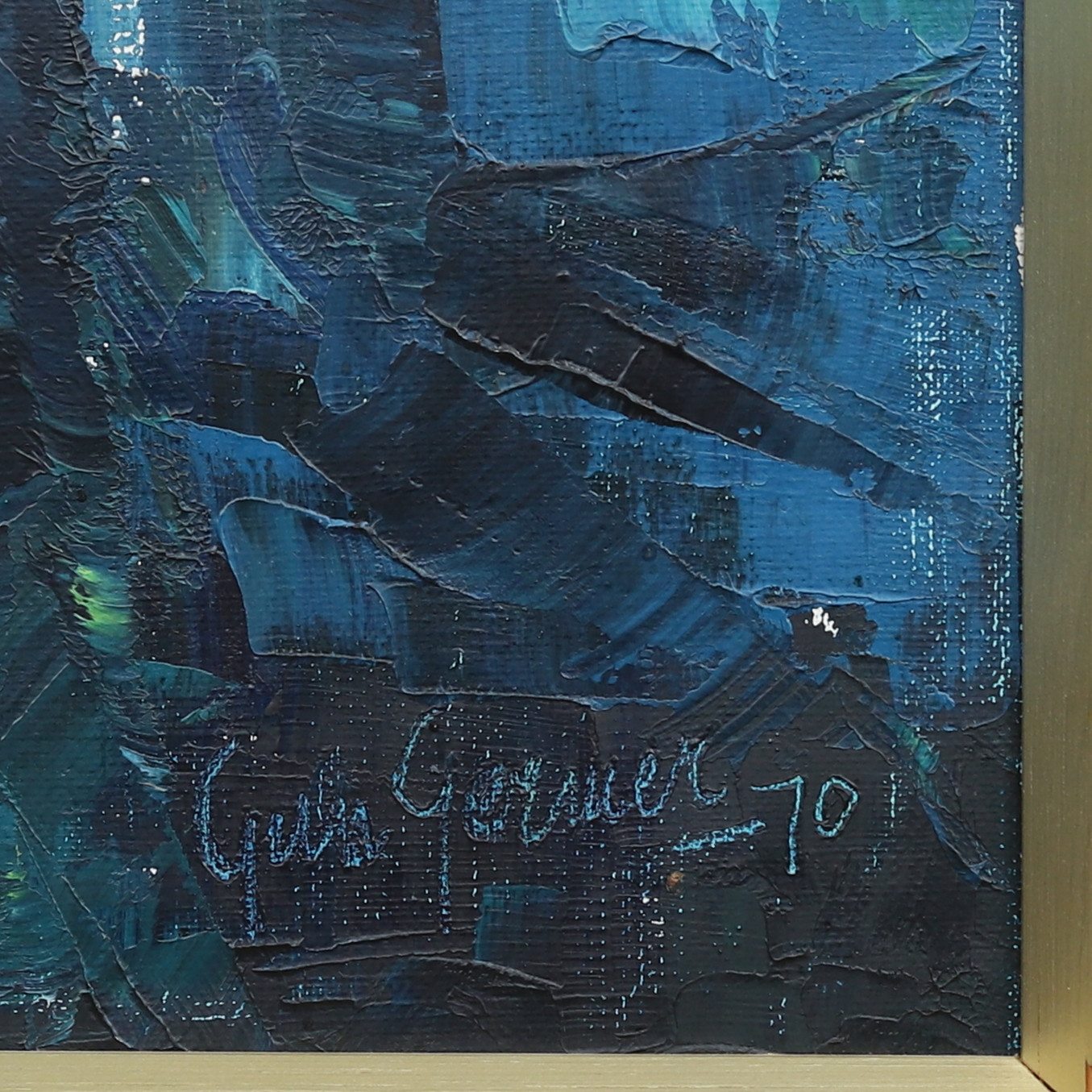 Images for 2558644. GUN GERMER (1935-). Birch forest, oil on canvas ...